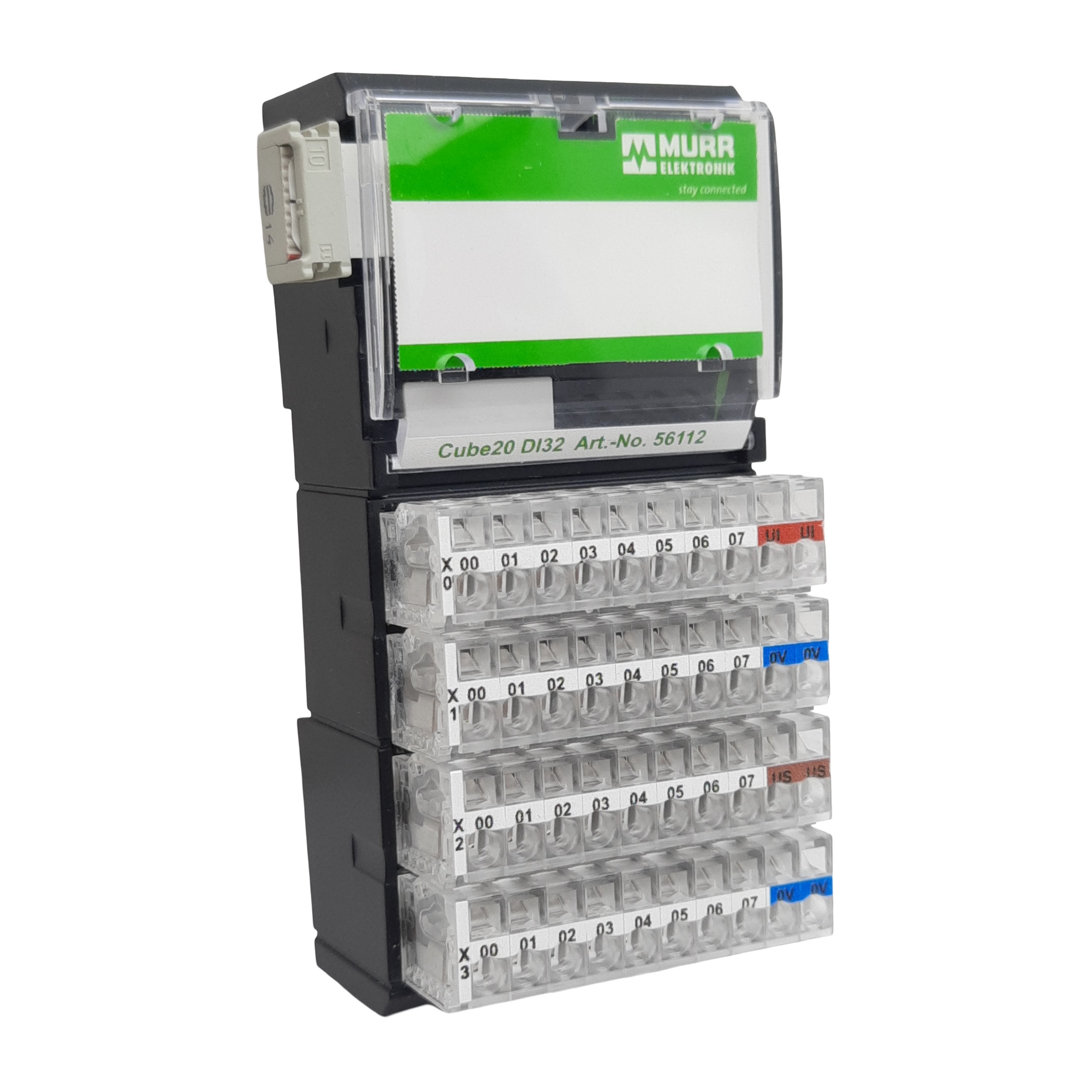 MurrElektronik 56112 Cube20 DI32 Digital Input Module, 32-Inputs, 24VD ...