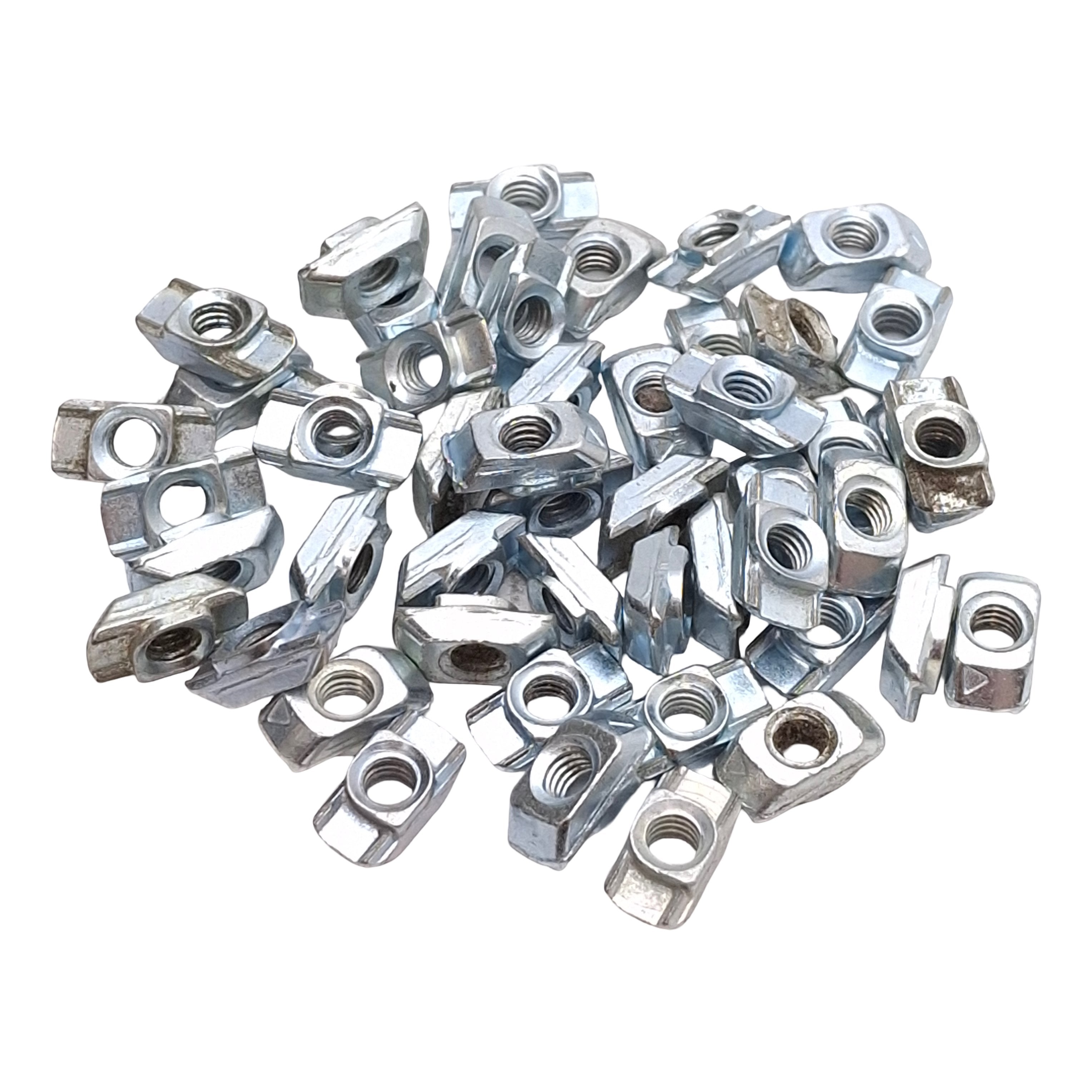 Lot of 50 Bosch Rexroth 3842523135 T-Nut For Aluminum Extrusion, 6mm S ...
