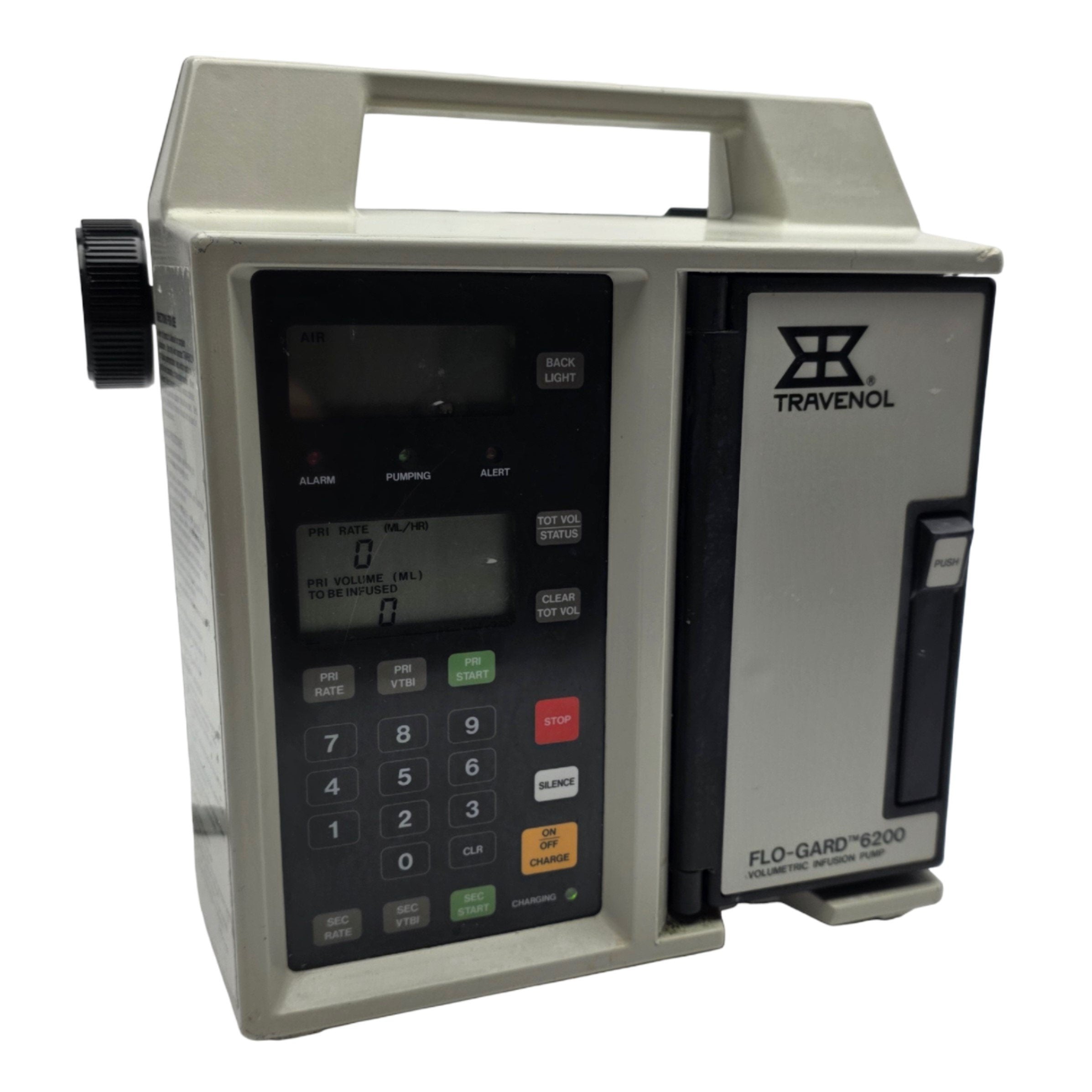 Travenol 2M8043 Flo-Gard 6200 Volumetric Infusion Pump 1-9,999mL, 120V ...