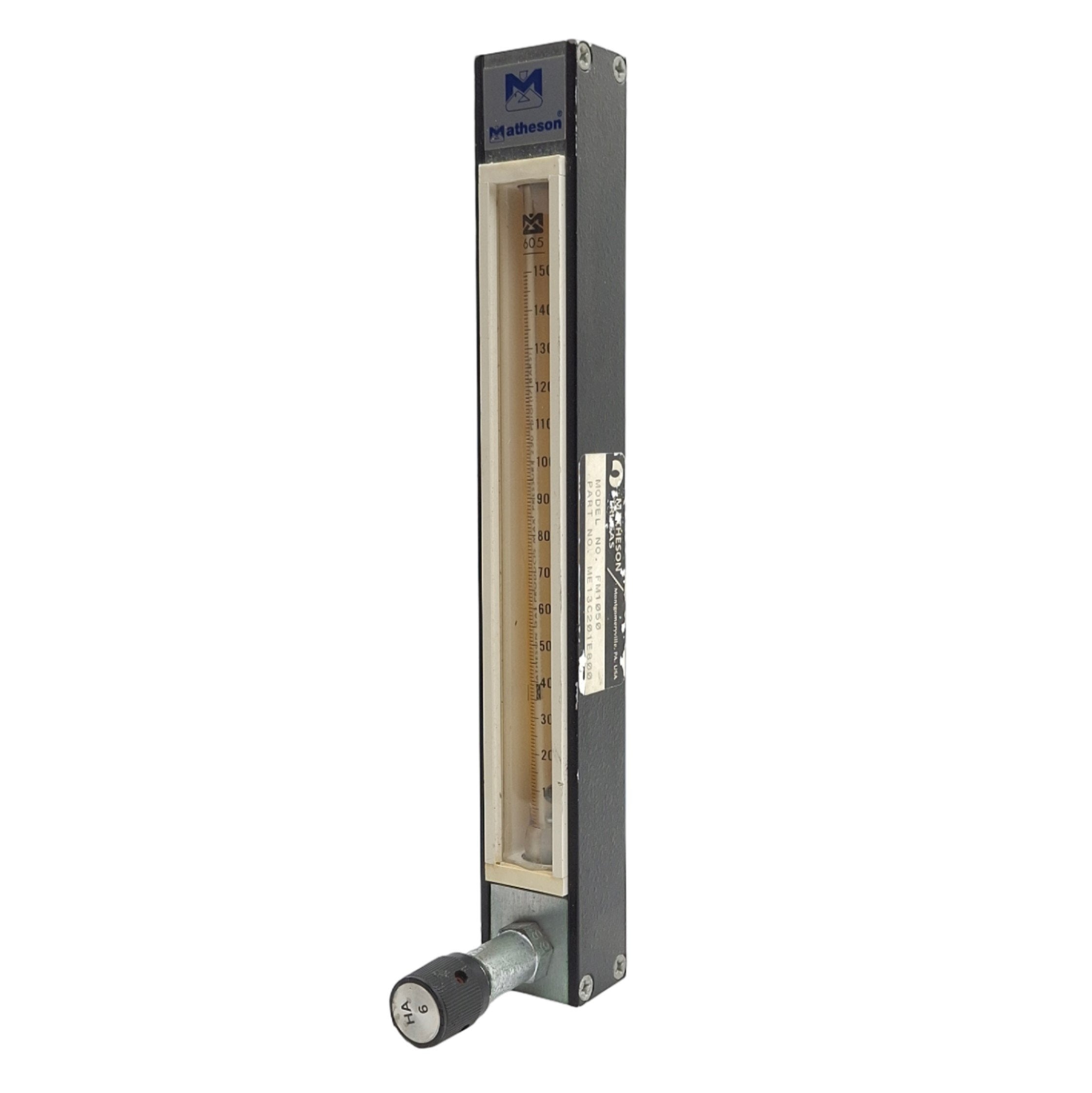 Matheson ME13C201E800 FM-1050 Flow Meter, 5-150SLPM Co2*No Valve/Seal ...