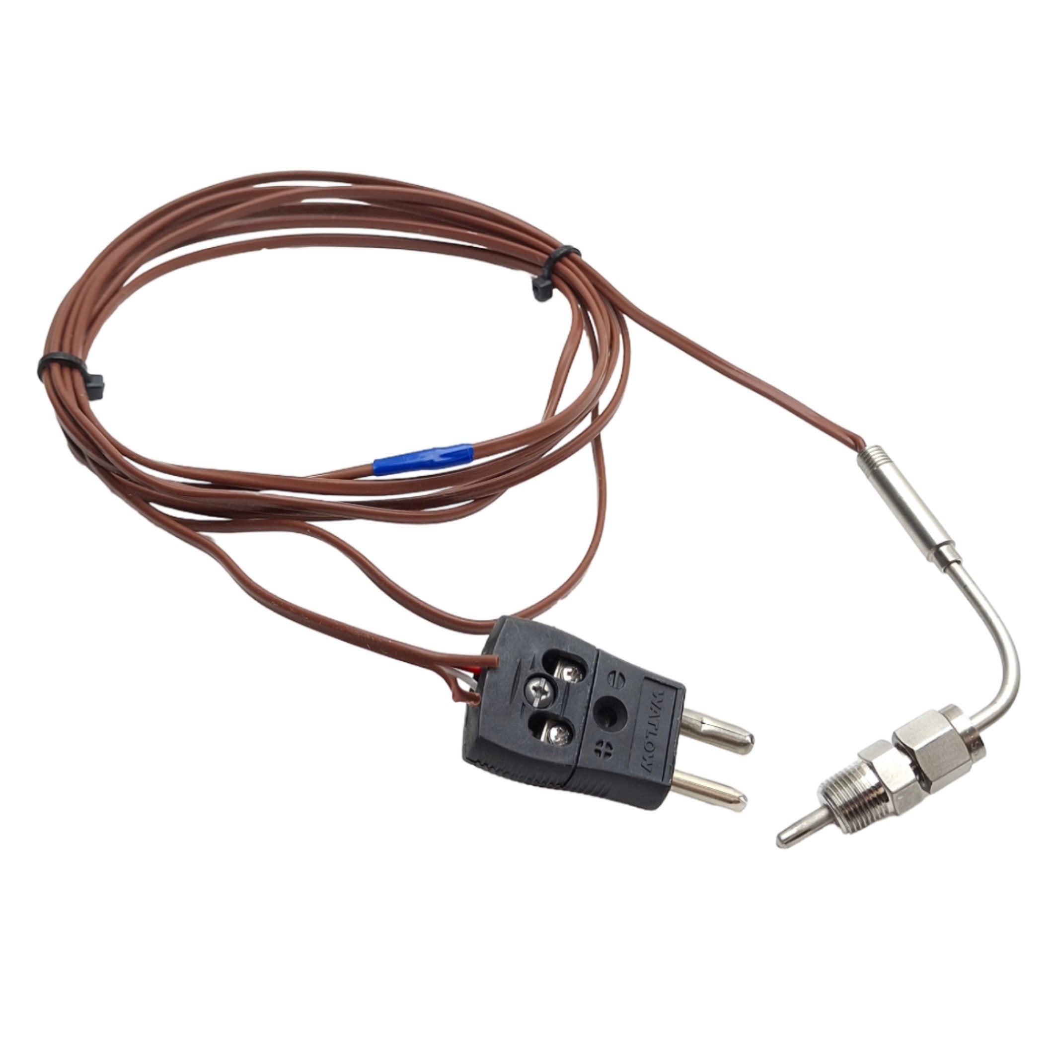 Watlow 20CJTUF104D Thermocouple, ø1/8in 90° Sheath w/ Epoxy, 104in Lea ...