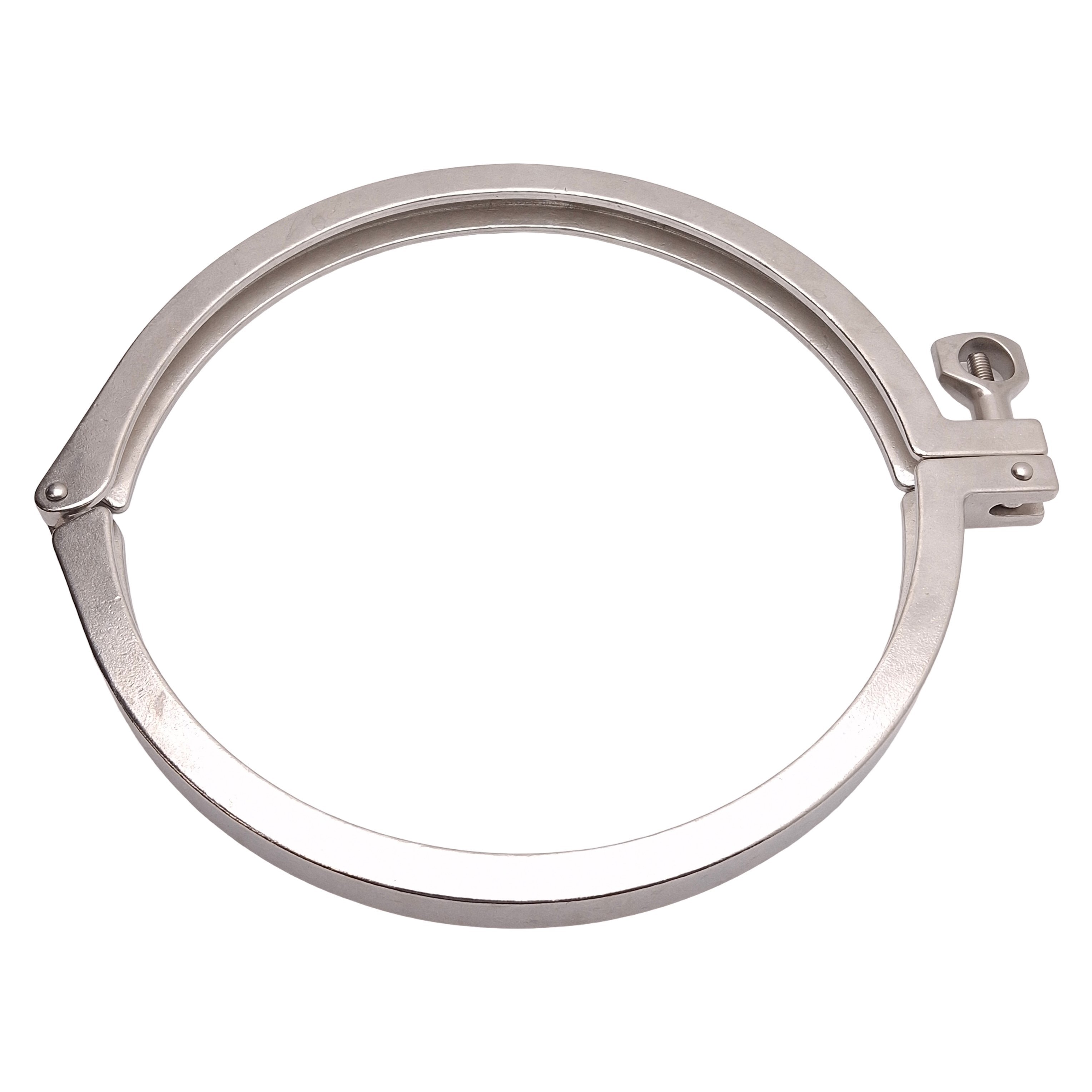 Glacier Tanks 13MHM-C1200 SS304 Sanitary Clamp, Single Hinge, 12in Tri ...