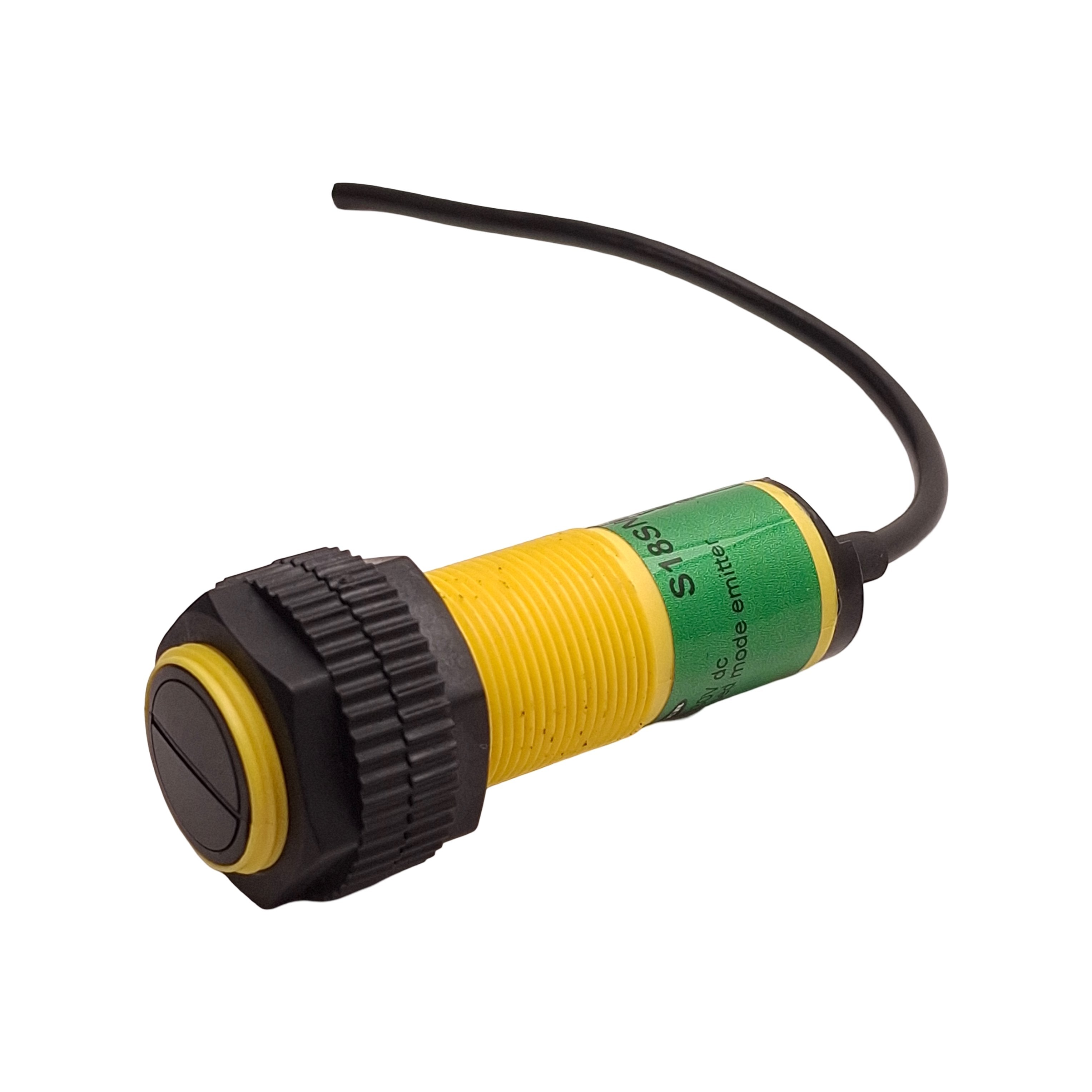 Banner S18SN6D-25842 Photoelectric Sensor, NPN, 100mm Range, 10-30VDC ...