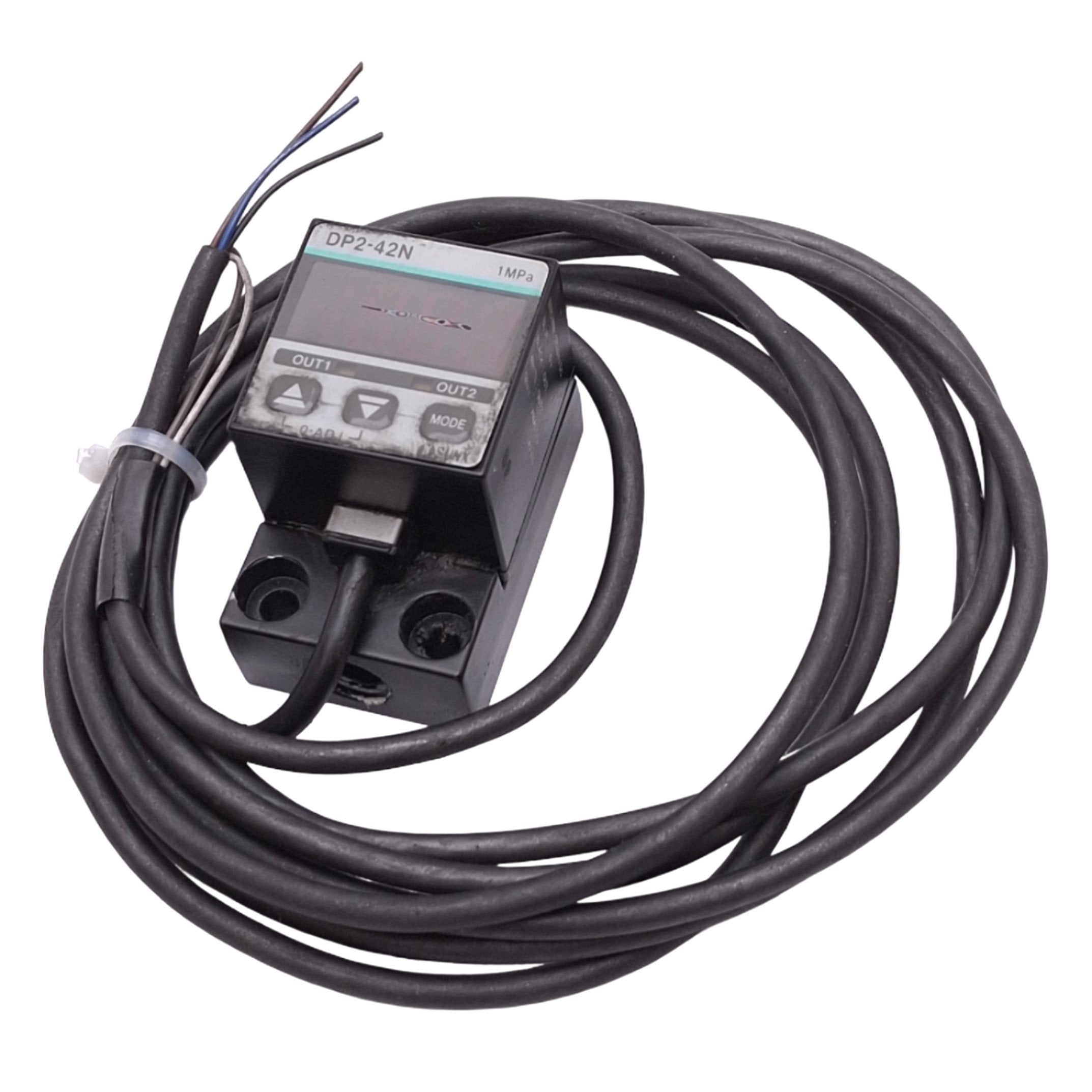 Panasonic DP2-42N SUNX Digital Pressure Sensor, 12-24VDC, NPN 1-5VDC ...