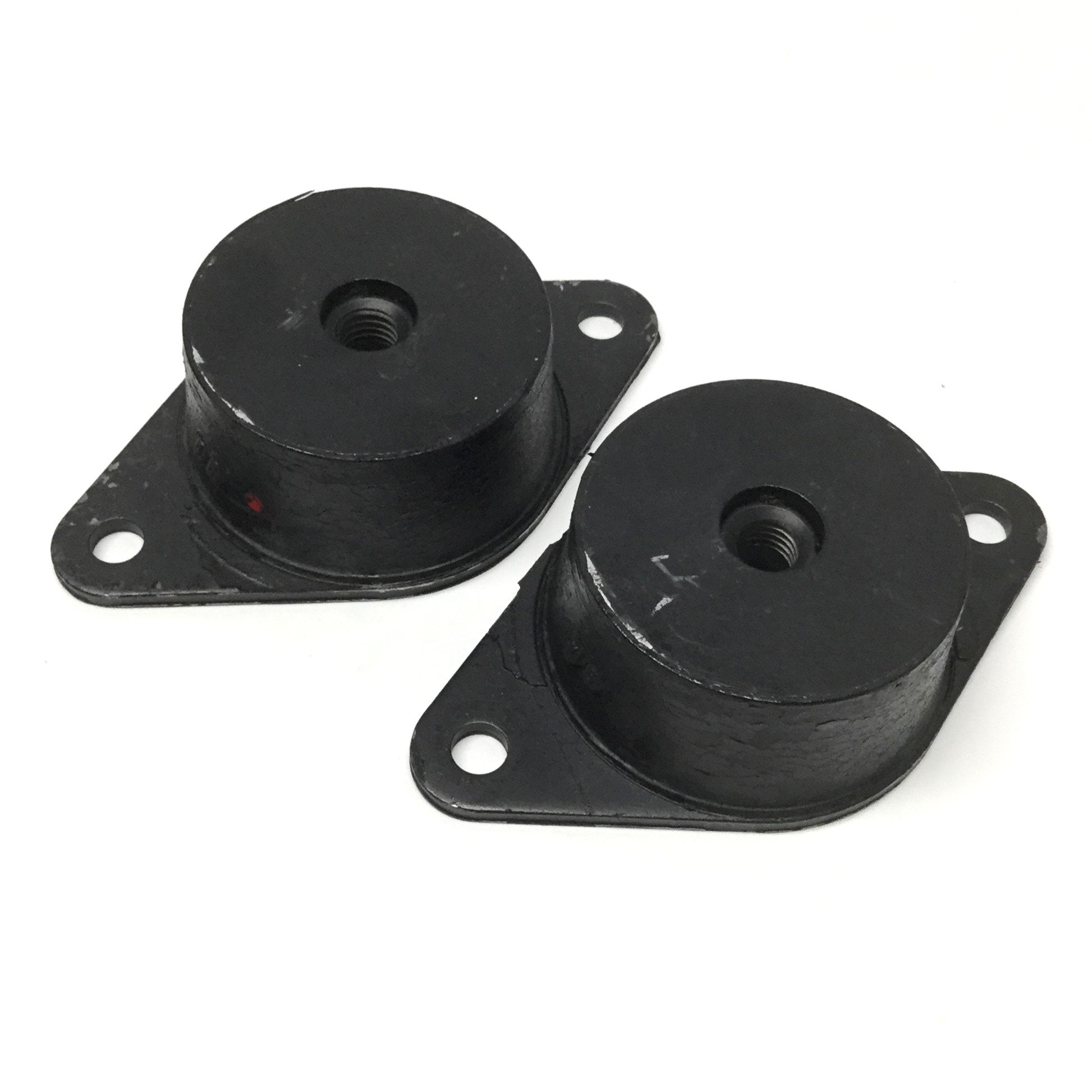 Lot of 2 Barry Controls 661-55 Neoprene Vibration Isolation Machine Mo ...