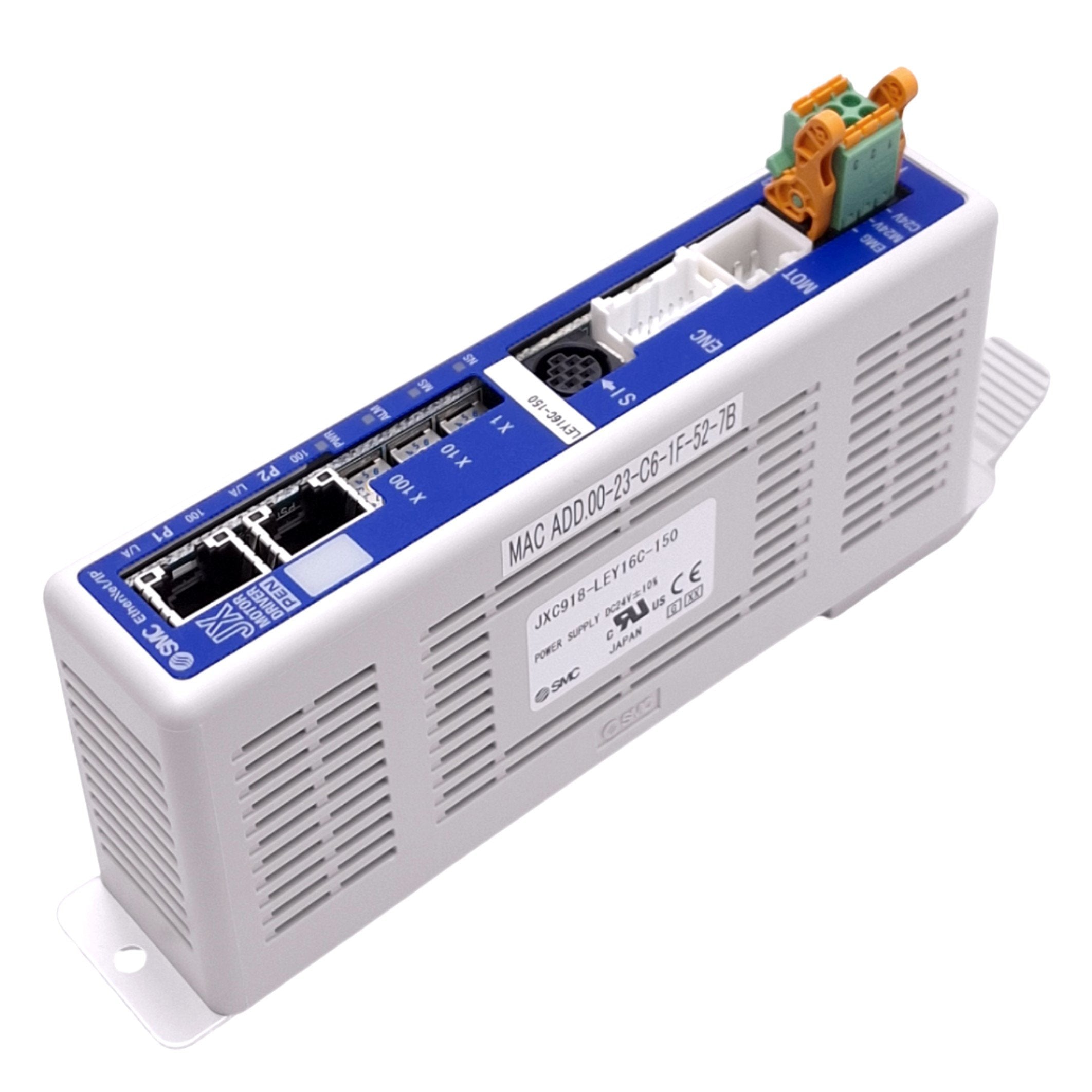 SMC JXC918-LEY16C-150 Electric Actuator Controller for LEY16C-150, Eth ...