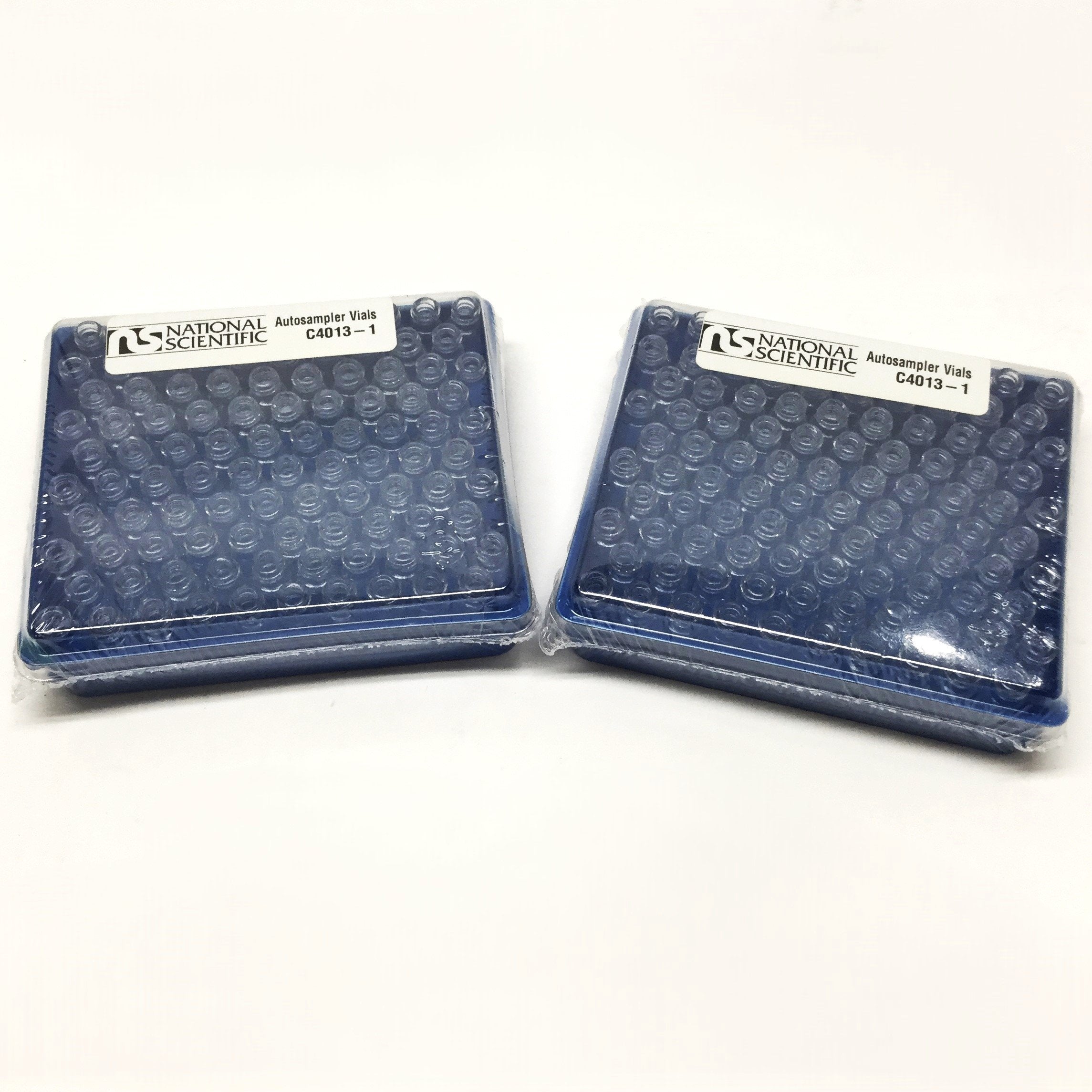 Lot of 200 National C4013-1 HPLC Autosampler Screw Thread Glass Vials ...