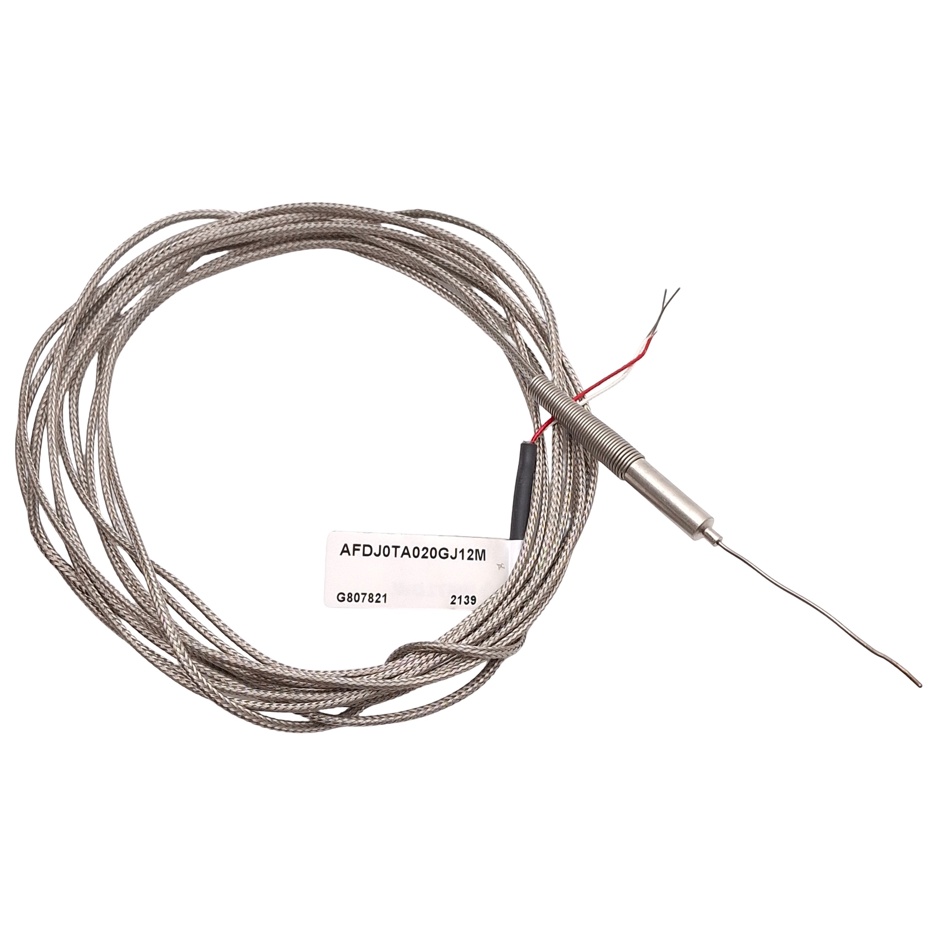 Watlow AFDJ0TA020GJ12M Thermocouple, Type J, Grounded, ø0.04 x 2in She ...