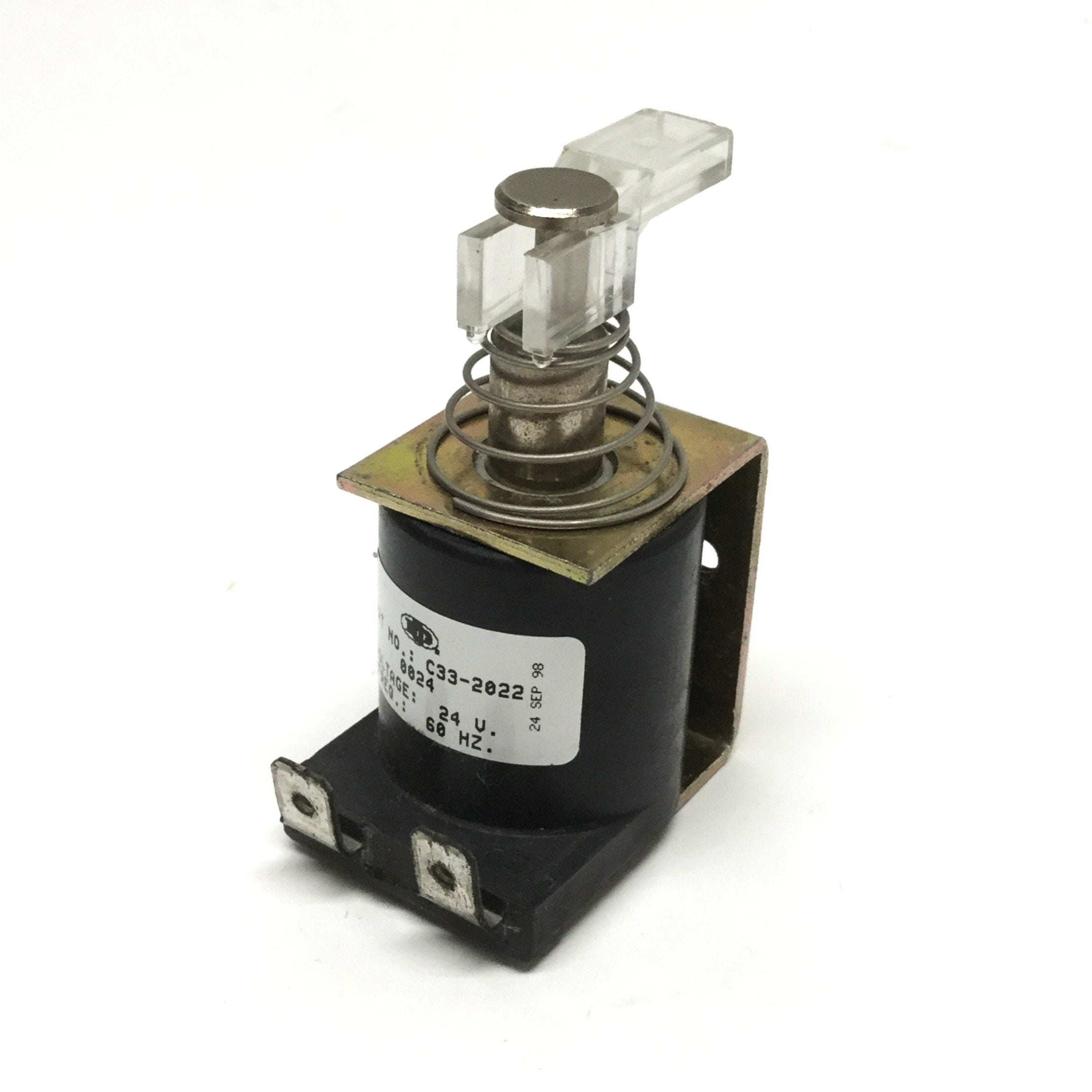Dormeyer C33-2022-0024 Open C Frame Pull Solenoid, 24VAC 60Hz Coil, 1 ...