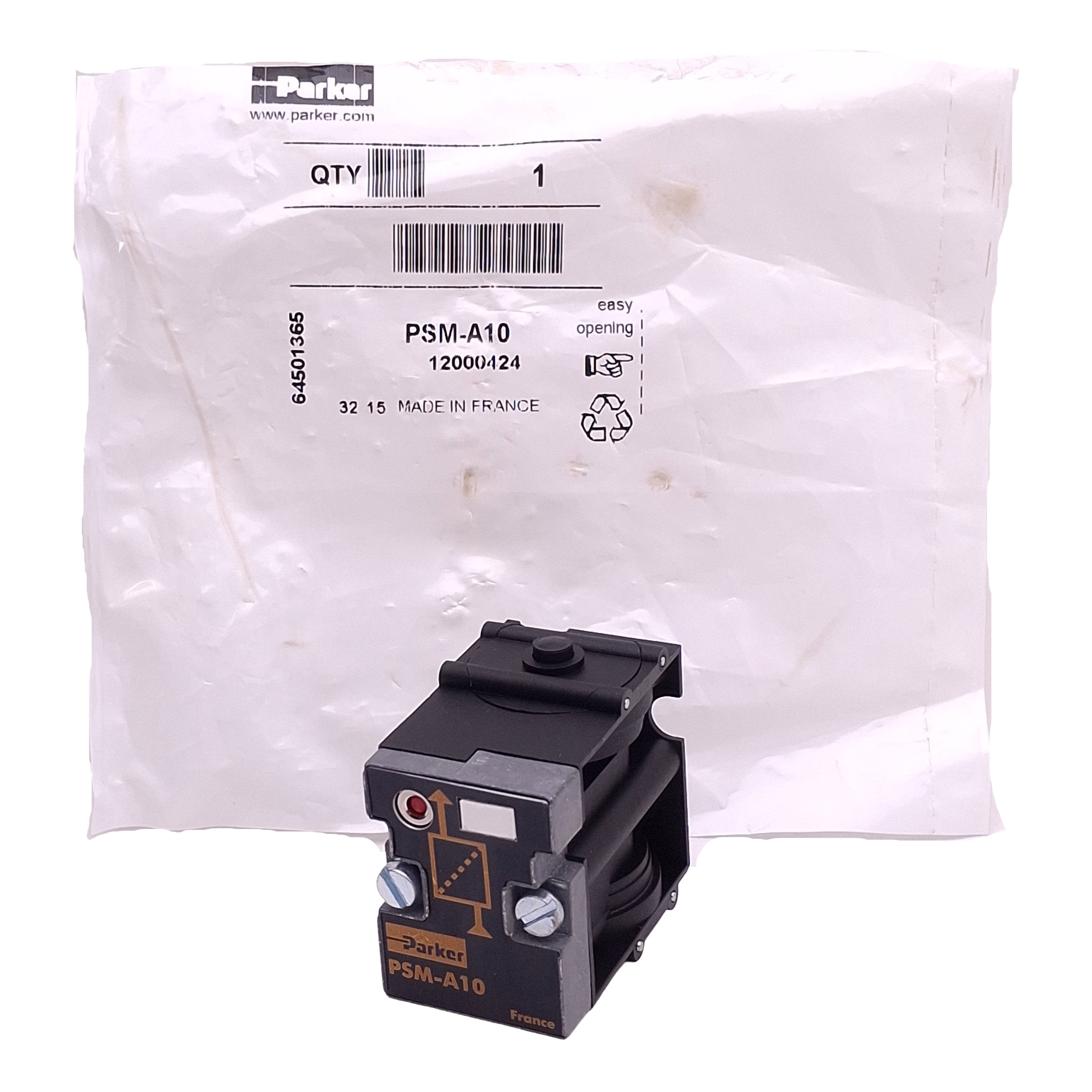 Parker PSM-A10 High-Speed Pneumatic Logic Control Valve, 3-8bar, 180l ...