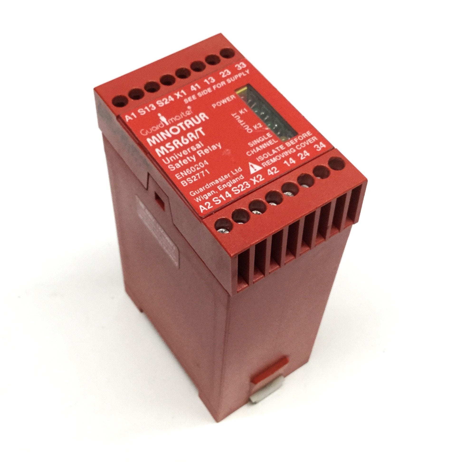 STI 23017 MSR6R/T Guardmaster Minotaur Universal Safety Relay, 24VAC/D ...