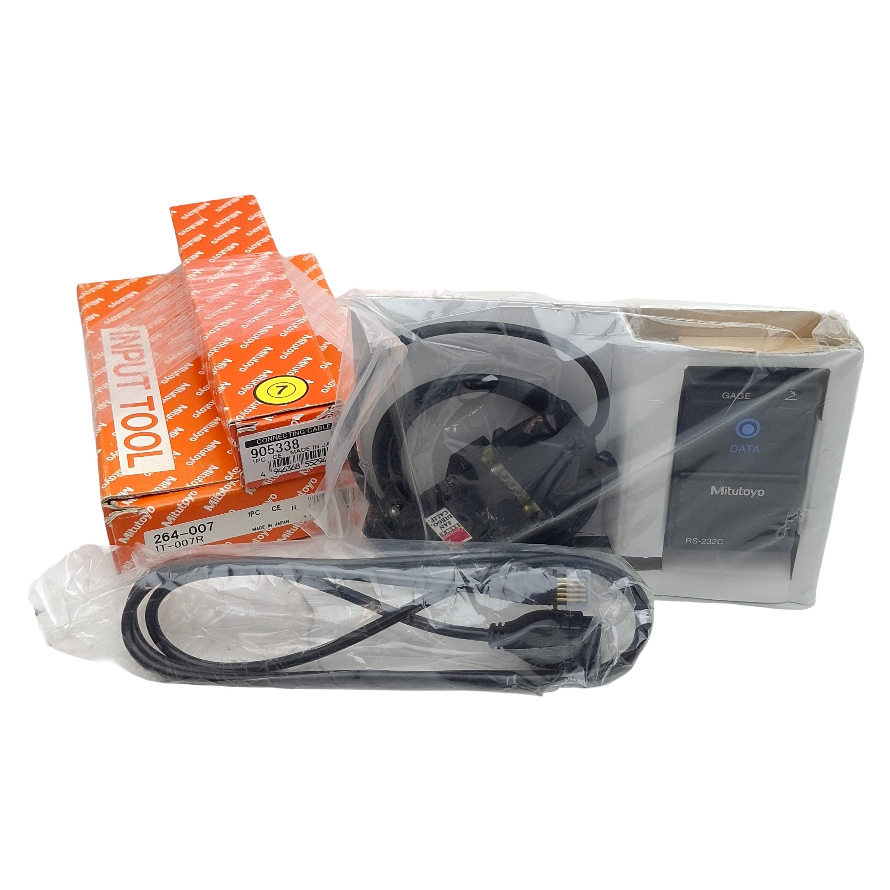Mitutoyo 264-007 IT-007R Measurement Data Input Tool RS-232C w/ Digima ...