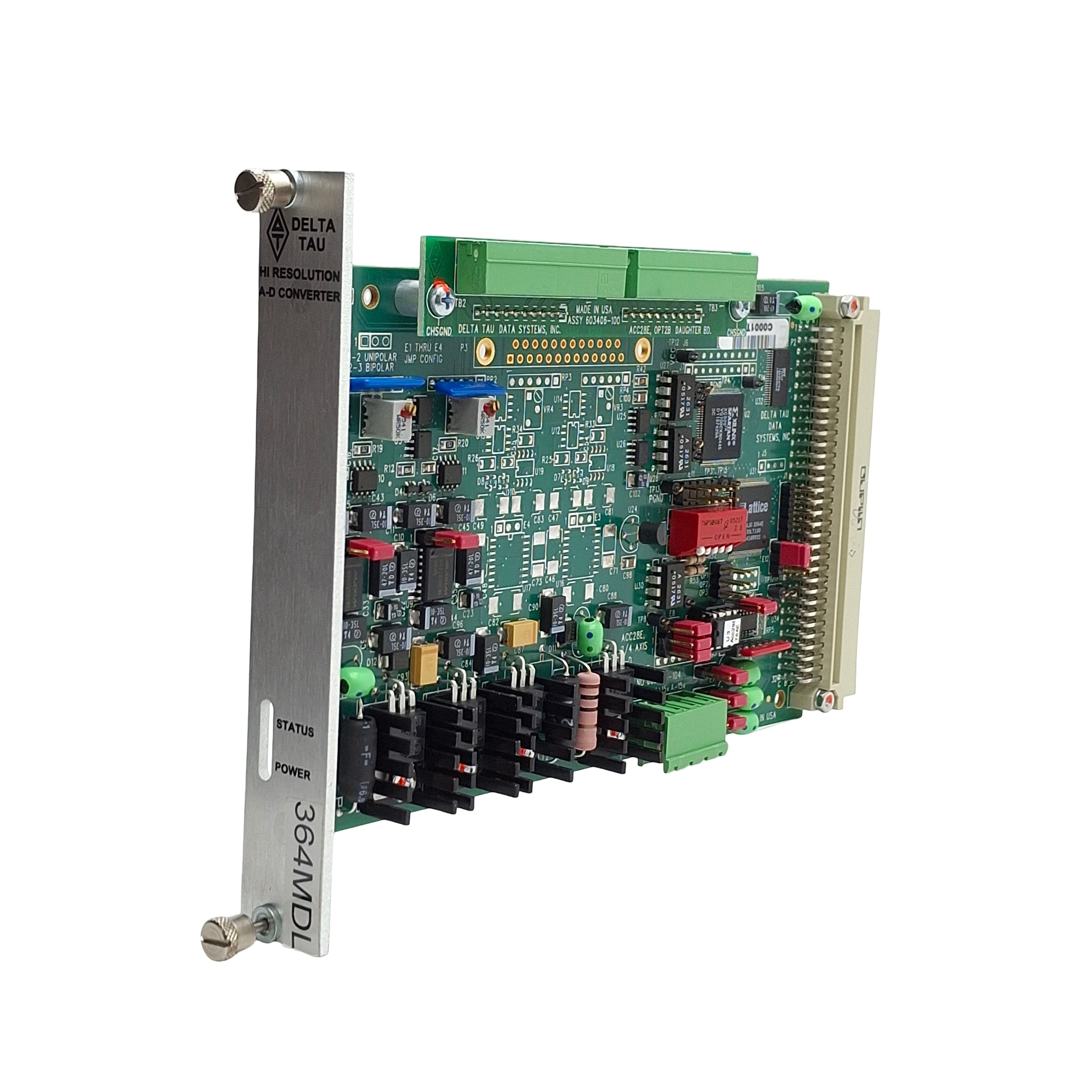 Delta Tau ACC28E 603404-104 A/D Converter Input Card, 16-bit, w/ Opt2B ...