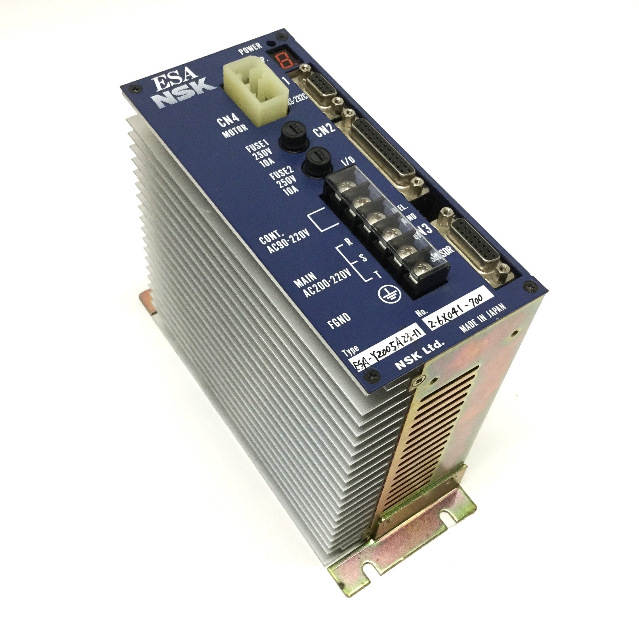 NSK ESA-Y2005A23-11 Megatorque Servo Driver Unit for 5Nm Motor, 200/22 ...