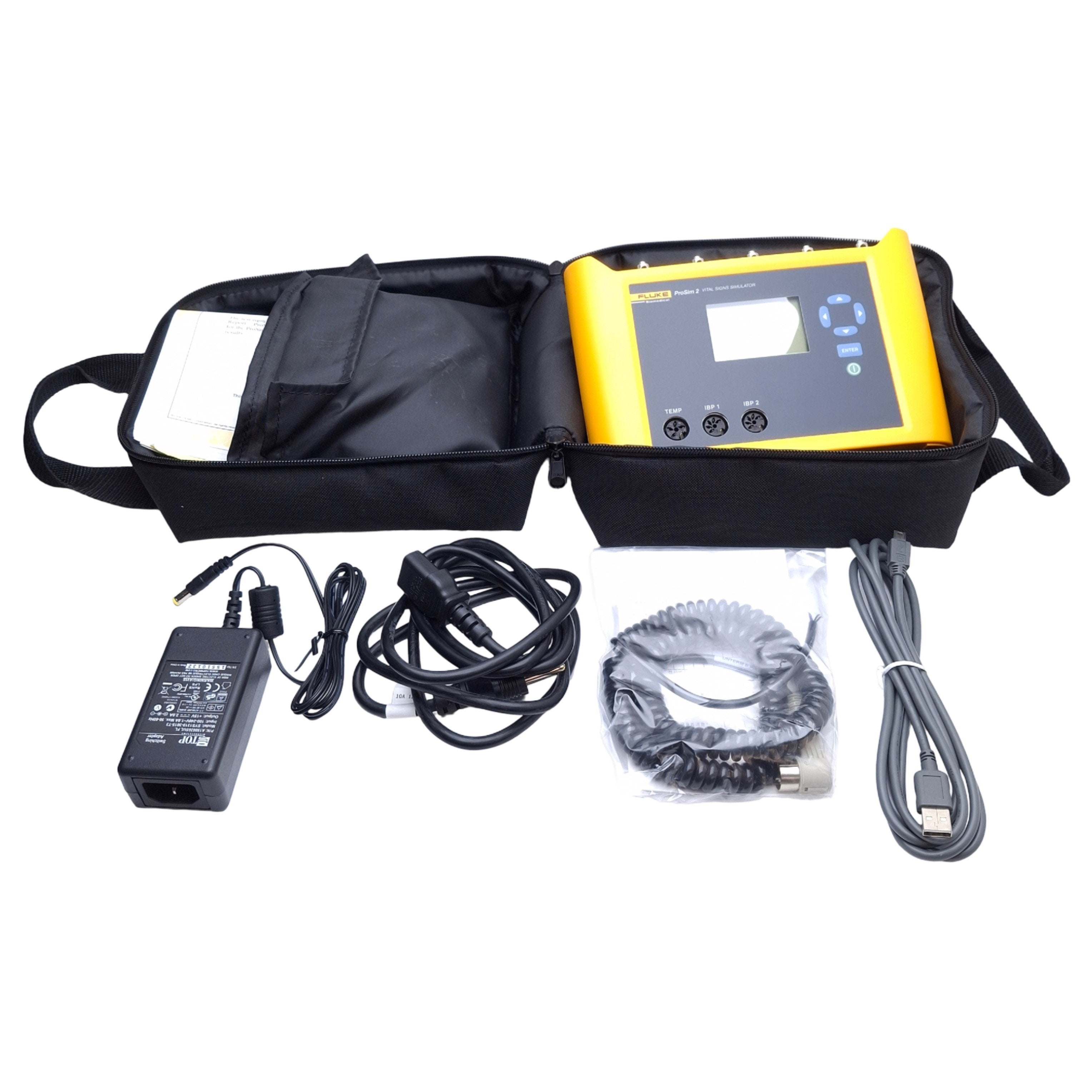 Fluke Biomedical Prosim 2 Vital Signs Patient Simulator, 120VAC, USB ...