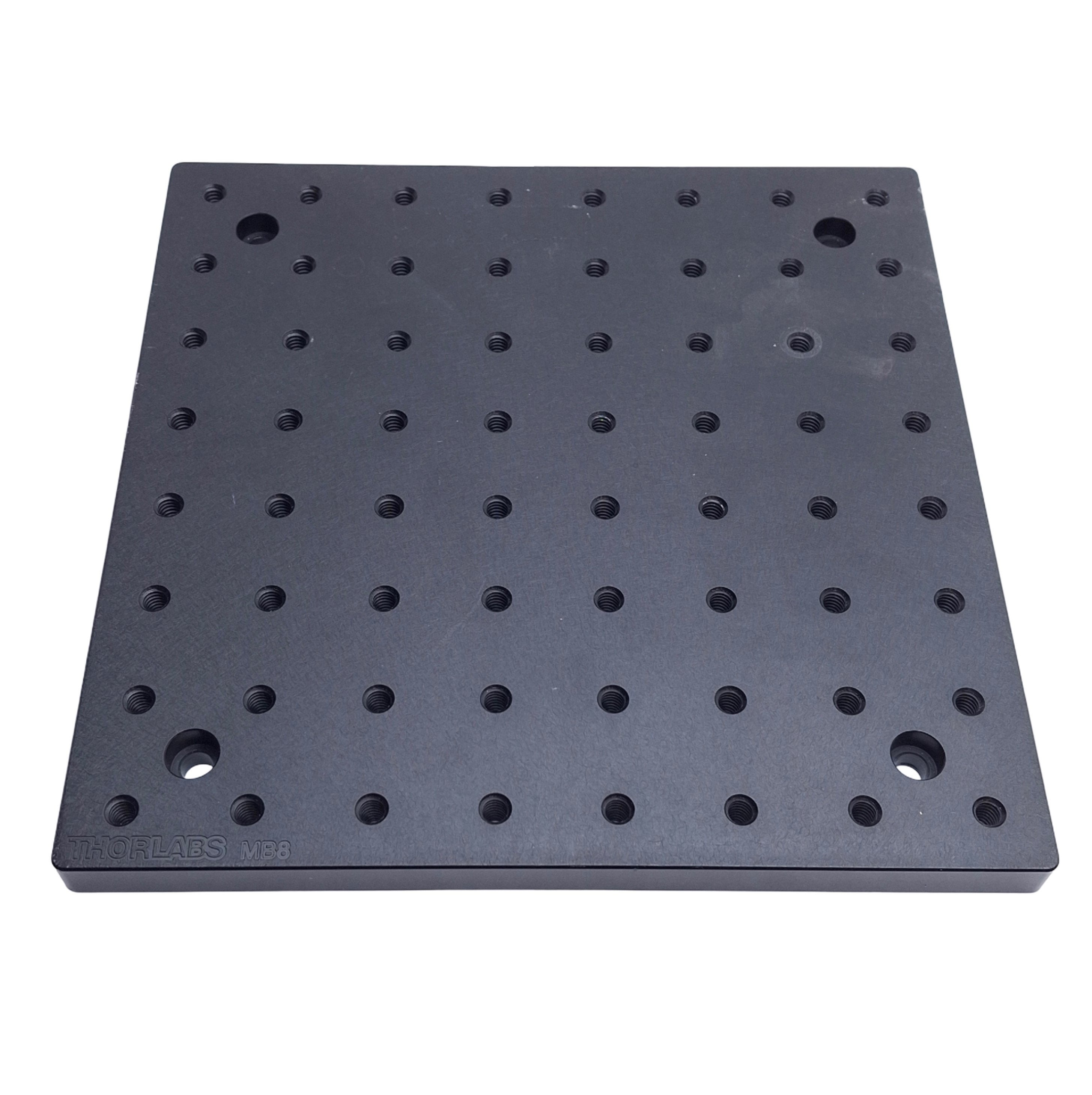 Thorlabs MB8 Aluminum Breadboard, 8 x 8 x 1/2", 64x 1" C2C 1/4-20 Thre ...