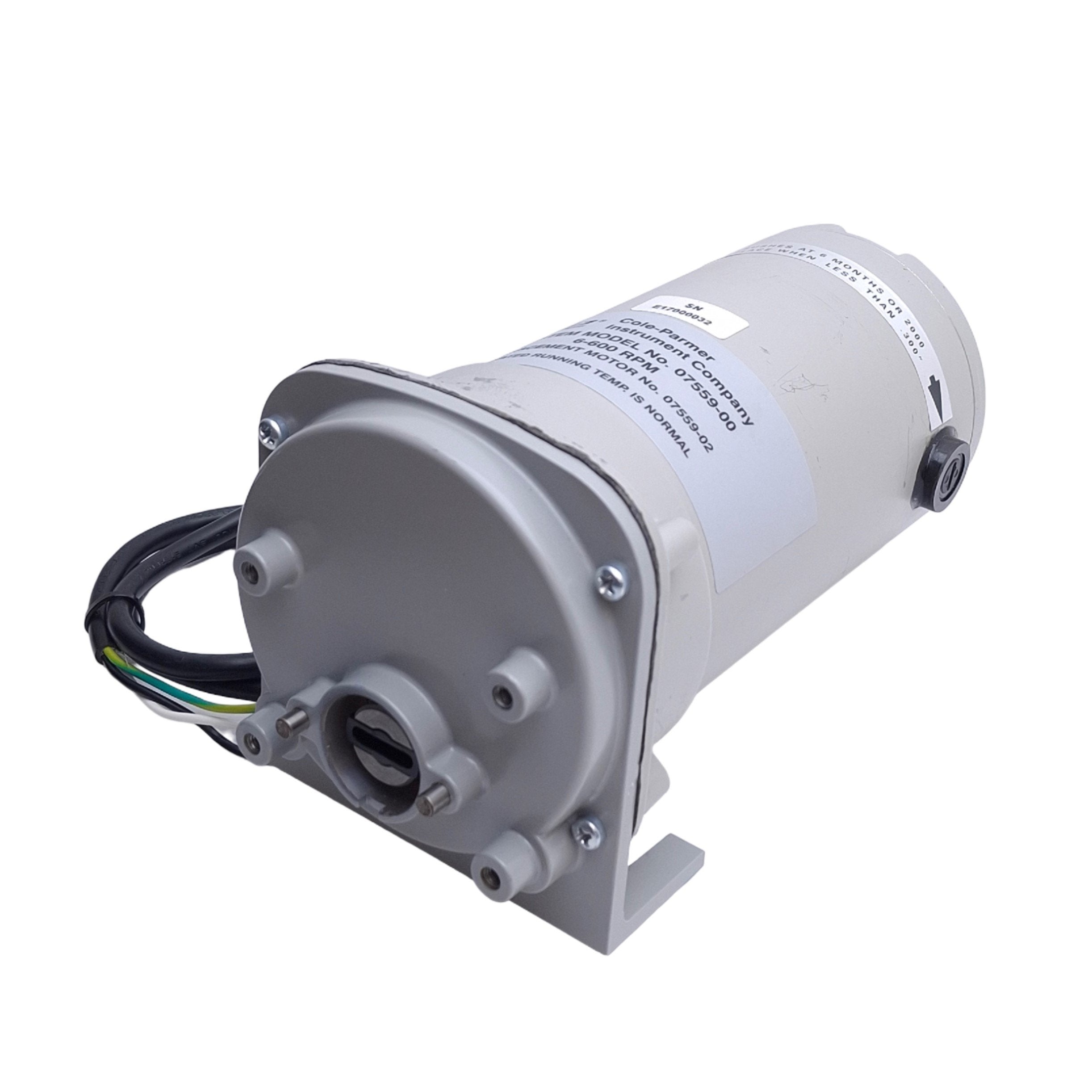 Cole Parmer 7559-00 Masterflex Easy-Load Short Shaft Pump Drive/Motor ...