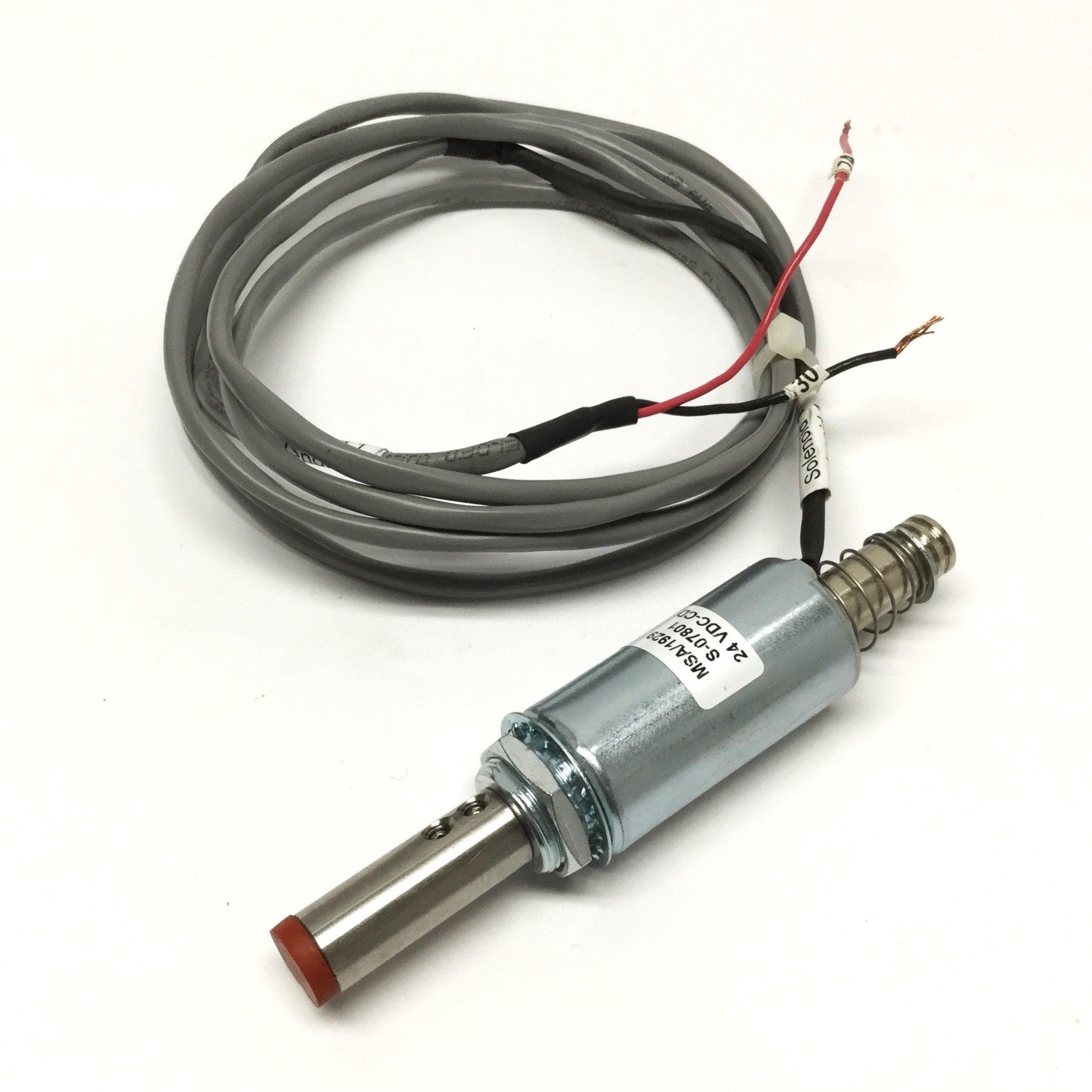 Magnet Schultz S-07801 Tubular Push Solenoid 24VDC Continuous Duty, 10 ...
