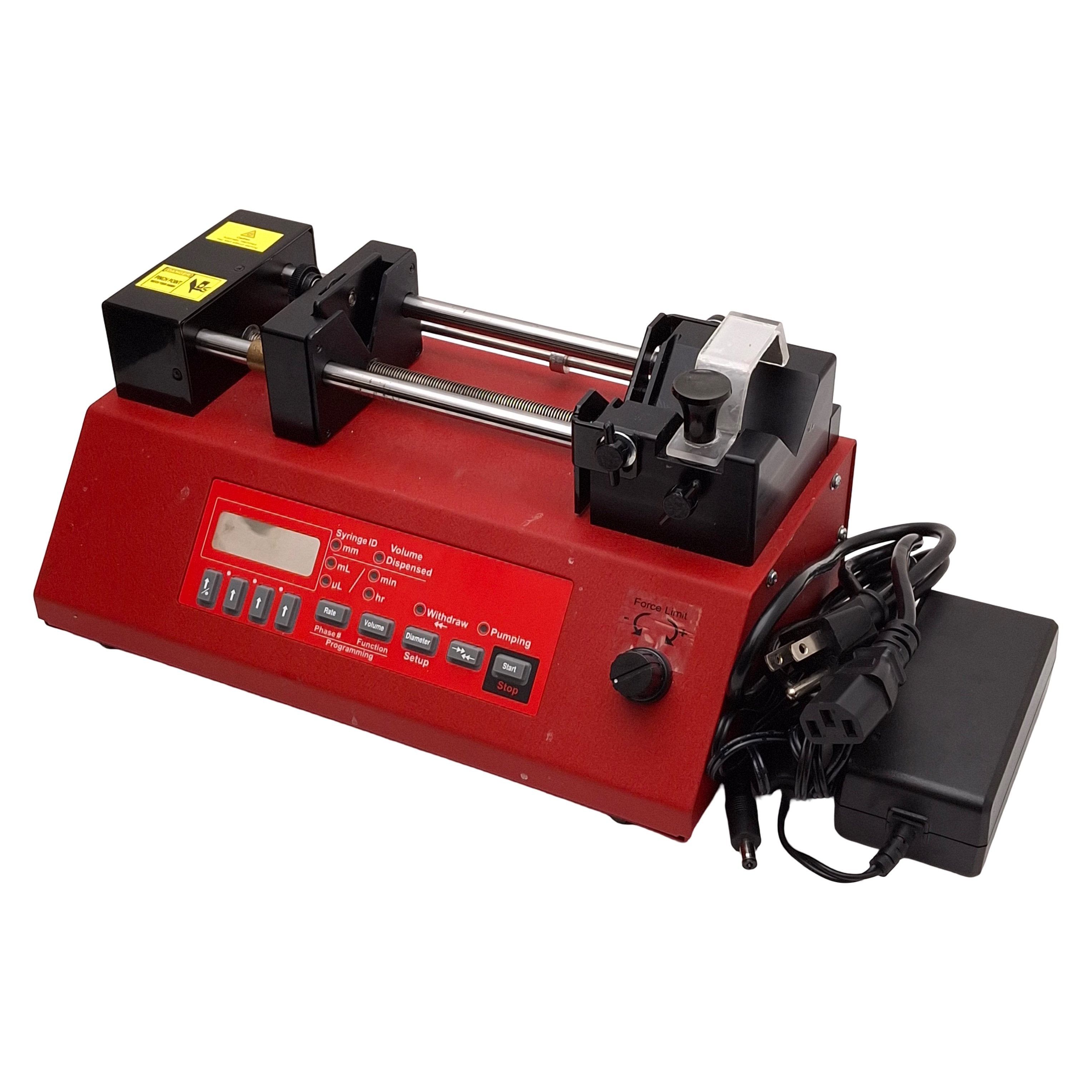 New Era NE-8000 Syringe Pump, 20rev/in, 140/200mL, 24VDC 2.5A *Clamp/P ...