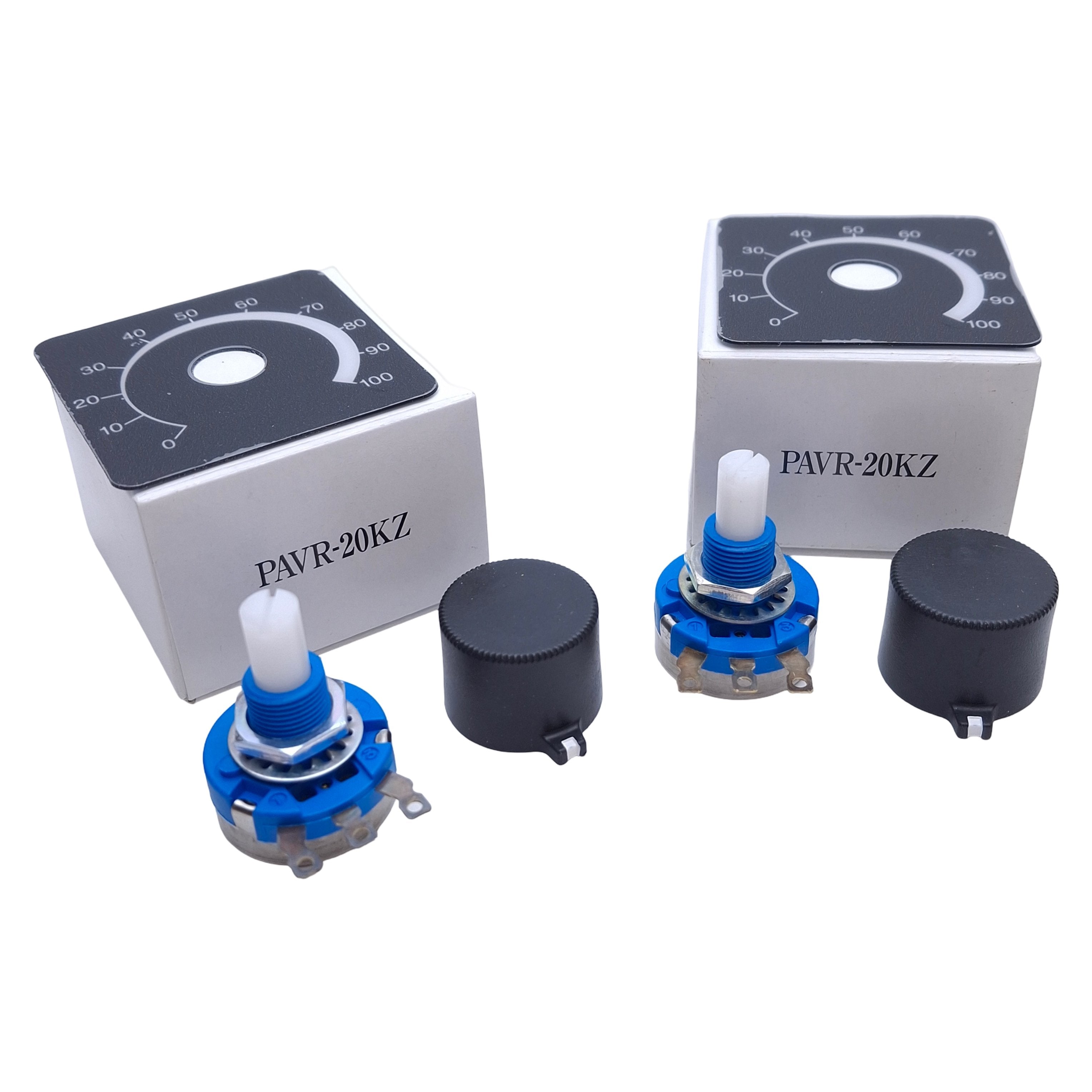 Lot of 2 Oriental Motor PAVR-20KZ External Speed Potentiometer 20k Ohm ...