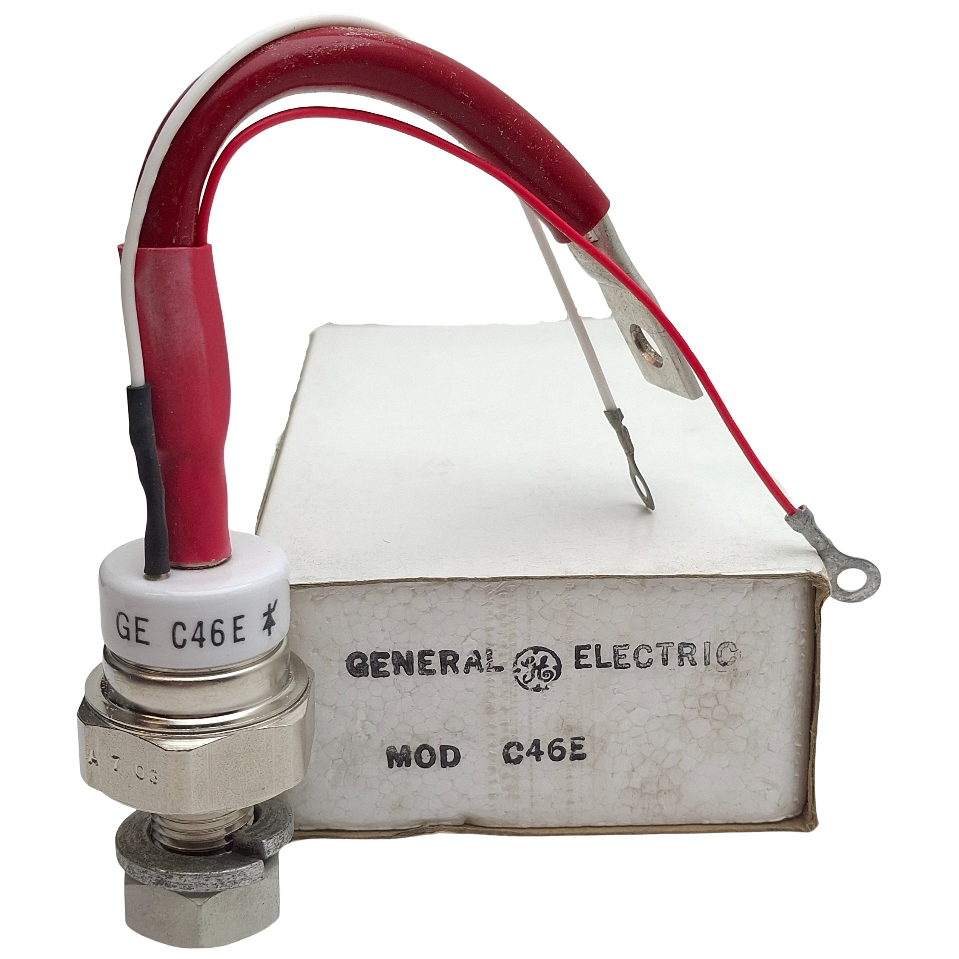General Electric C46E Silicon Controlled Rectifier, 500VAC/VDC, Solder ...