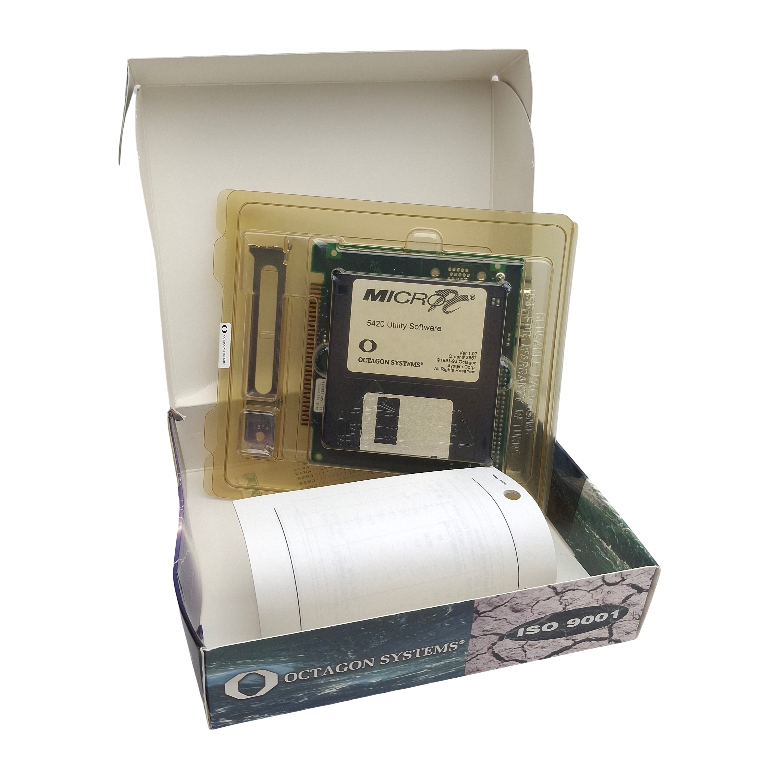 Octagon Systems MicroPC 5420 Super VGA Video Card, 5V+/-5% 380mA, 8Bit ...