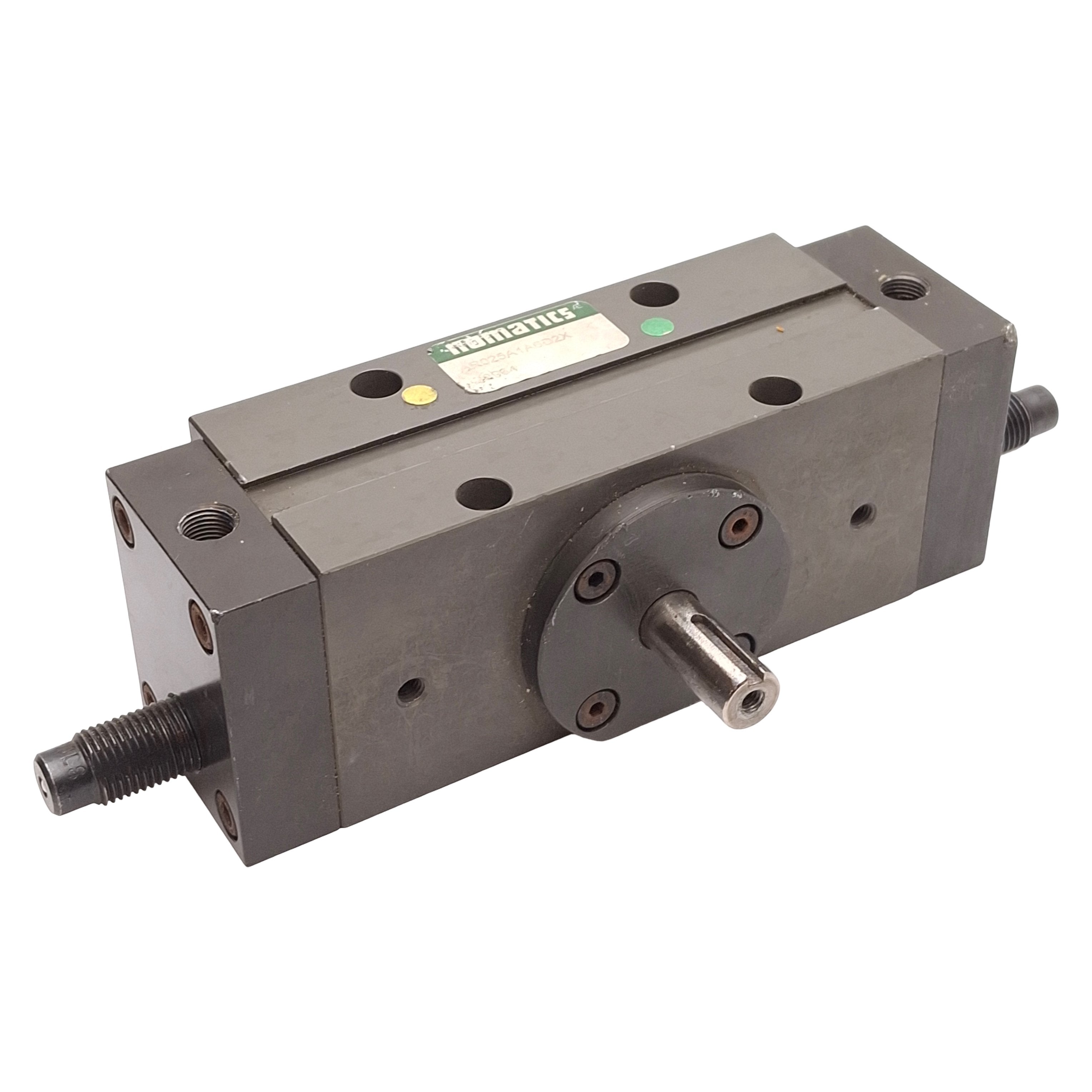 Numatics AR025A1A6D2X Rotary Actuator, 90-180°, 250psi, ø12mm Shaft, 1 ...