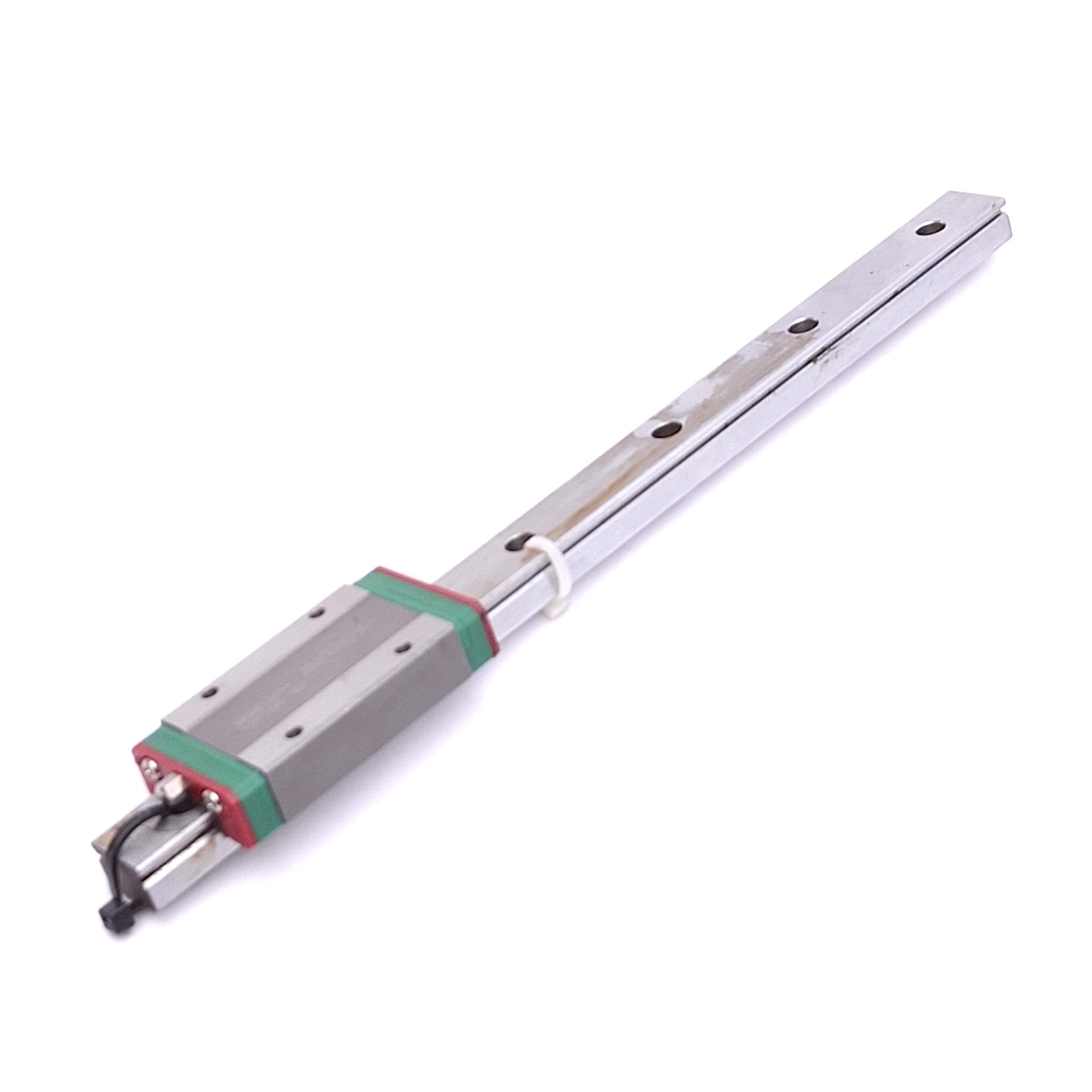 Hiwin MGN15HH Linear Motion Guideway Block w/ 15x230mm Rail, 5.59kN Ma ...
