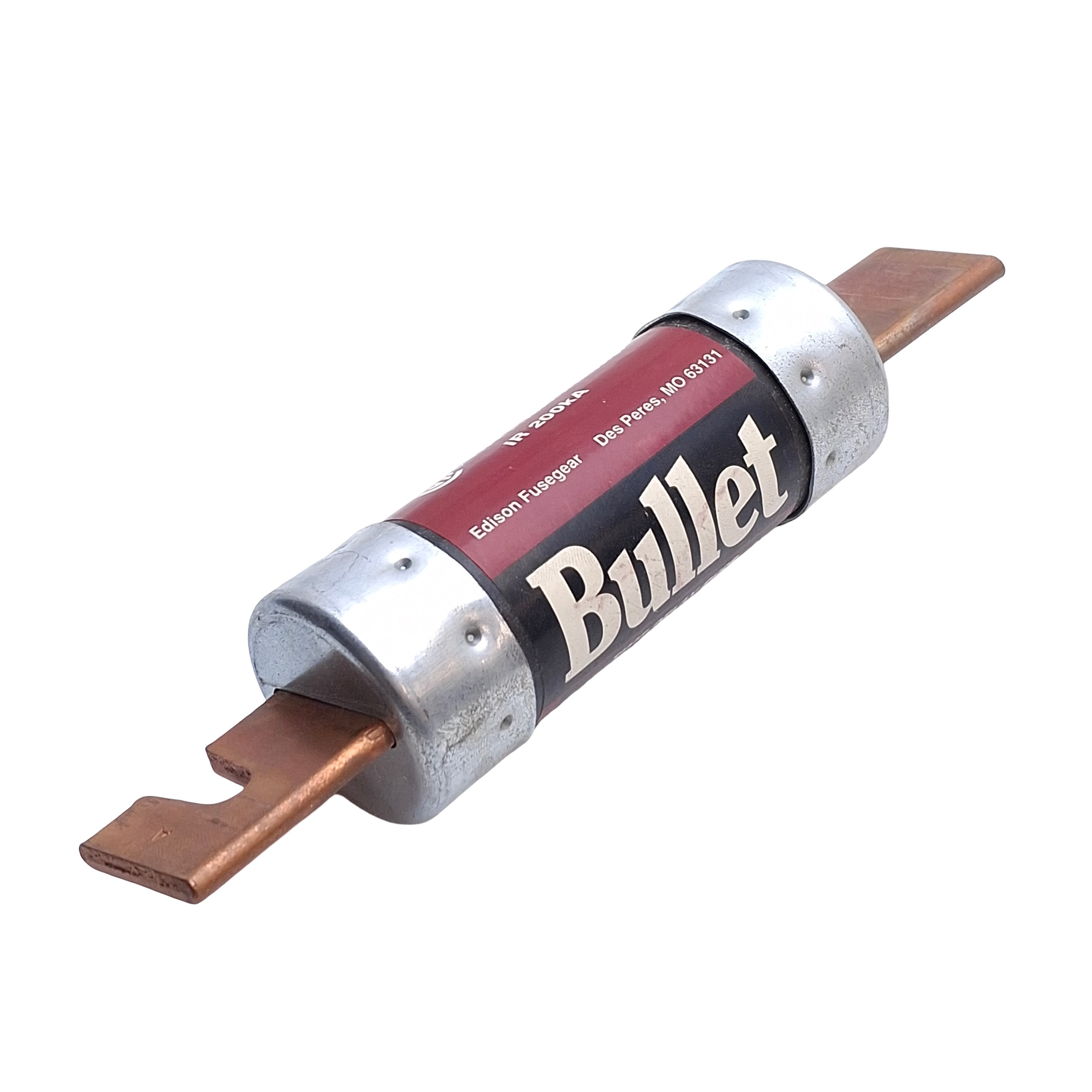 Bullet ECNR200 Time Delay Fuse, 200 Amps, 250VAC, Class RK5 – Next Day ...