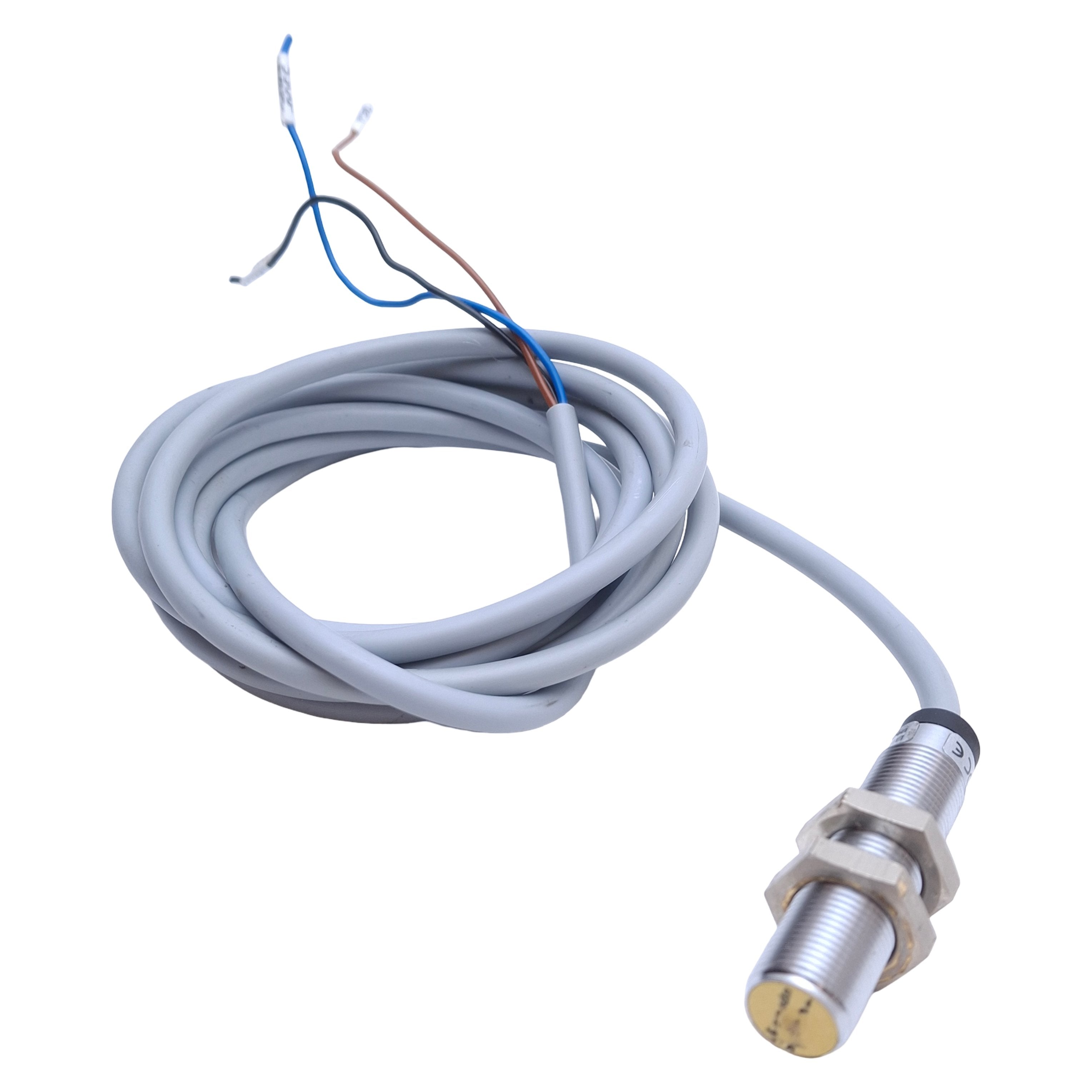 Turck BI4U-M12-AP6X Inductive Barrel Sensor 10-30VDC, 4mm Range, M12x1 ...