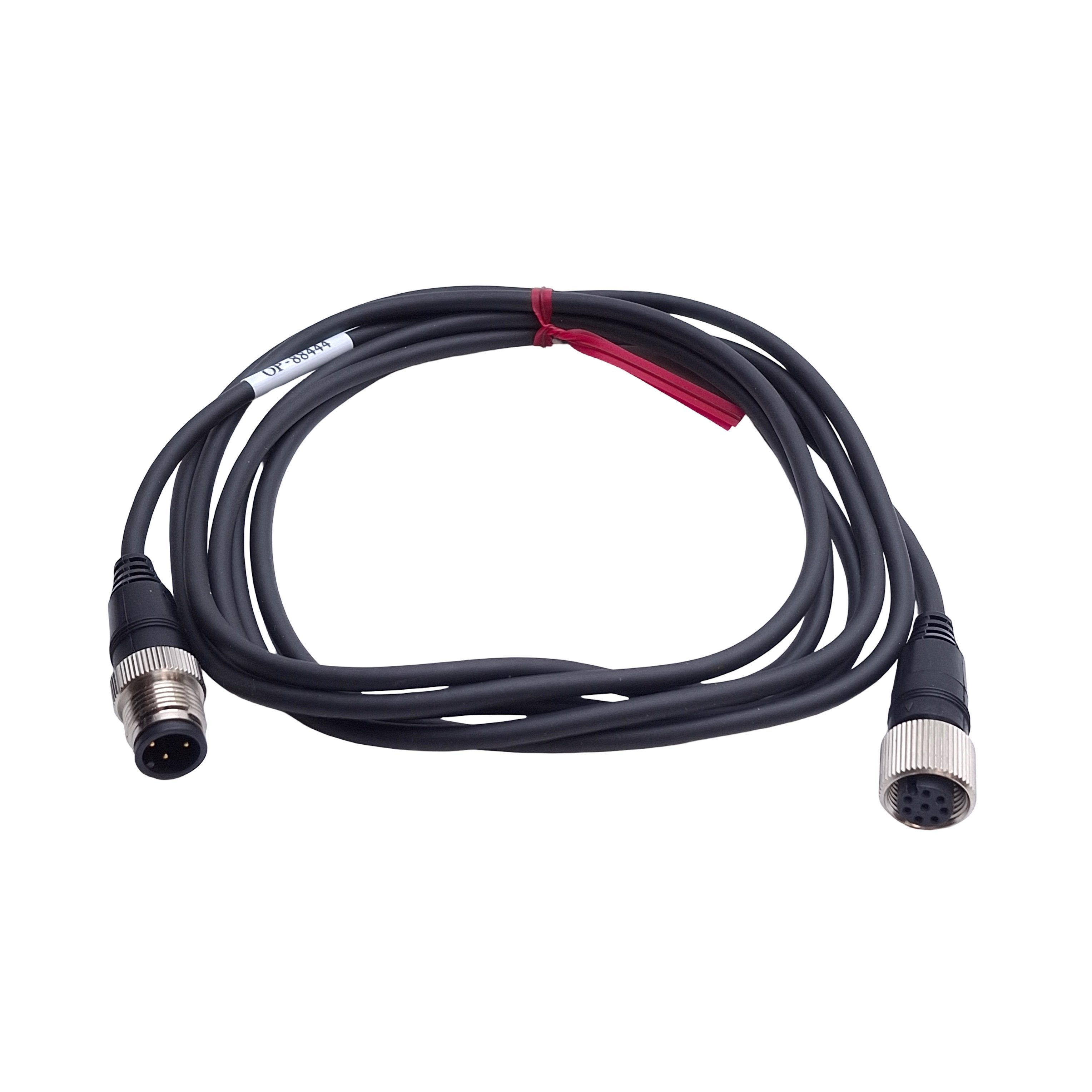 Keyence OP-88444 Communication/Power Supply I/O Cable, M12 4-Pin to M1 ...