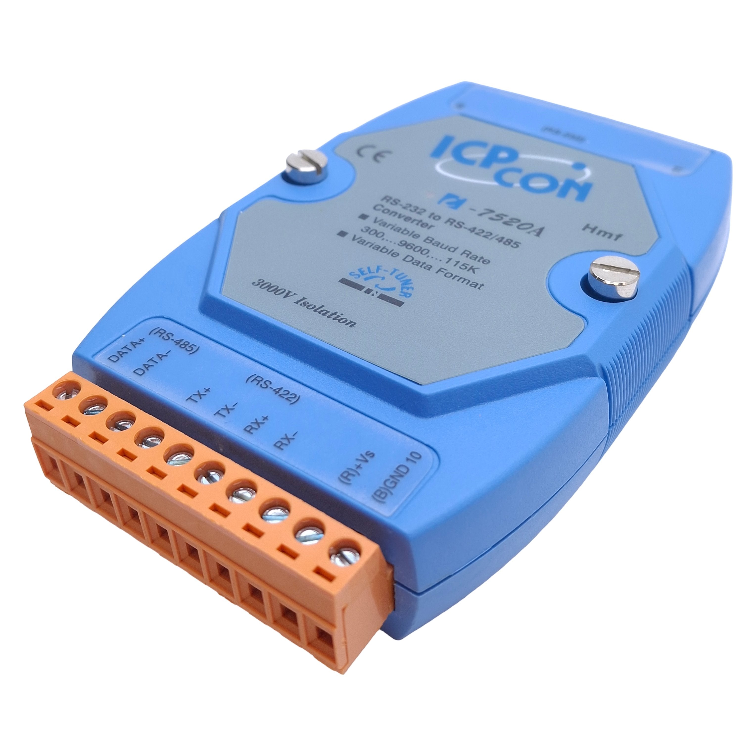 ICP DAS I-7520A Converter, RS-232 to RS-422/485, 300-115200bps Speed ...