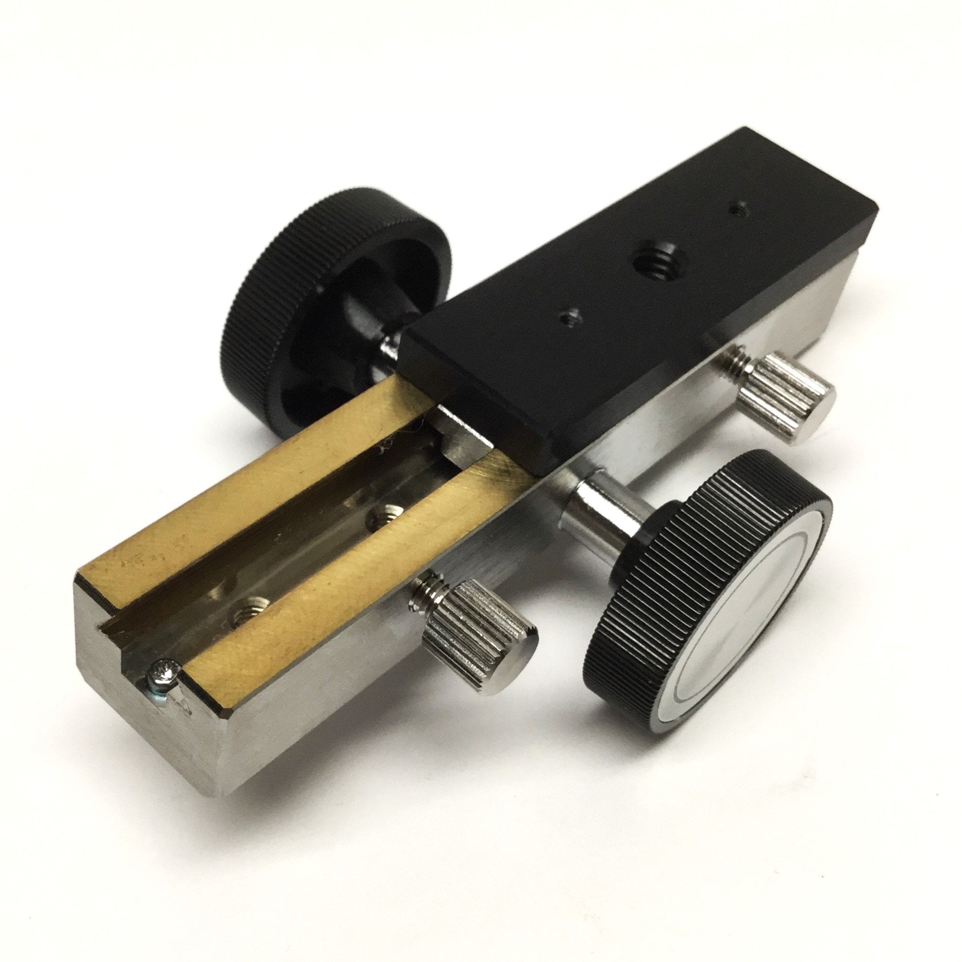 Edmund Optics 36-347 Dovetail Rack/Pinion Linear Positioner Stage 40mm ...