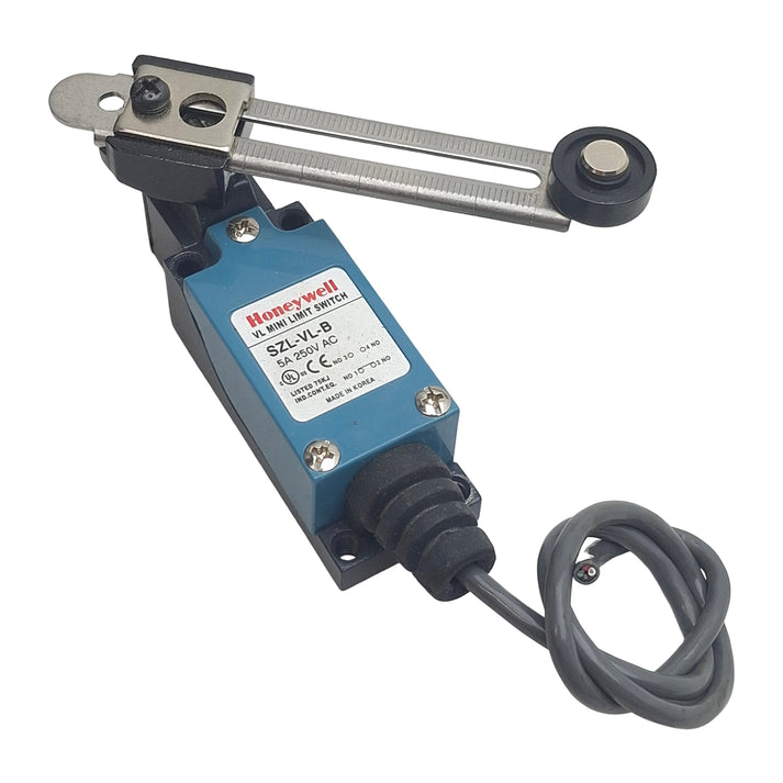Honeywell SZL-VL-B Mini Limit Switch, Roller Lever, SPDT 1NC/1NO, 5A 2 ...