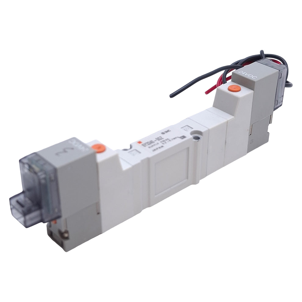 SMC SY3340-5GZ Solenoid Valve 5-Port 3-Position, 0.1-07MPa Operating ...