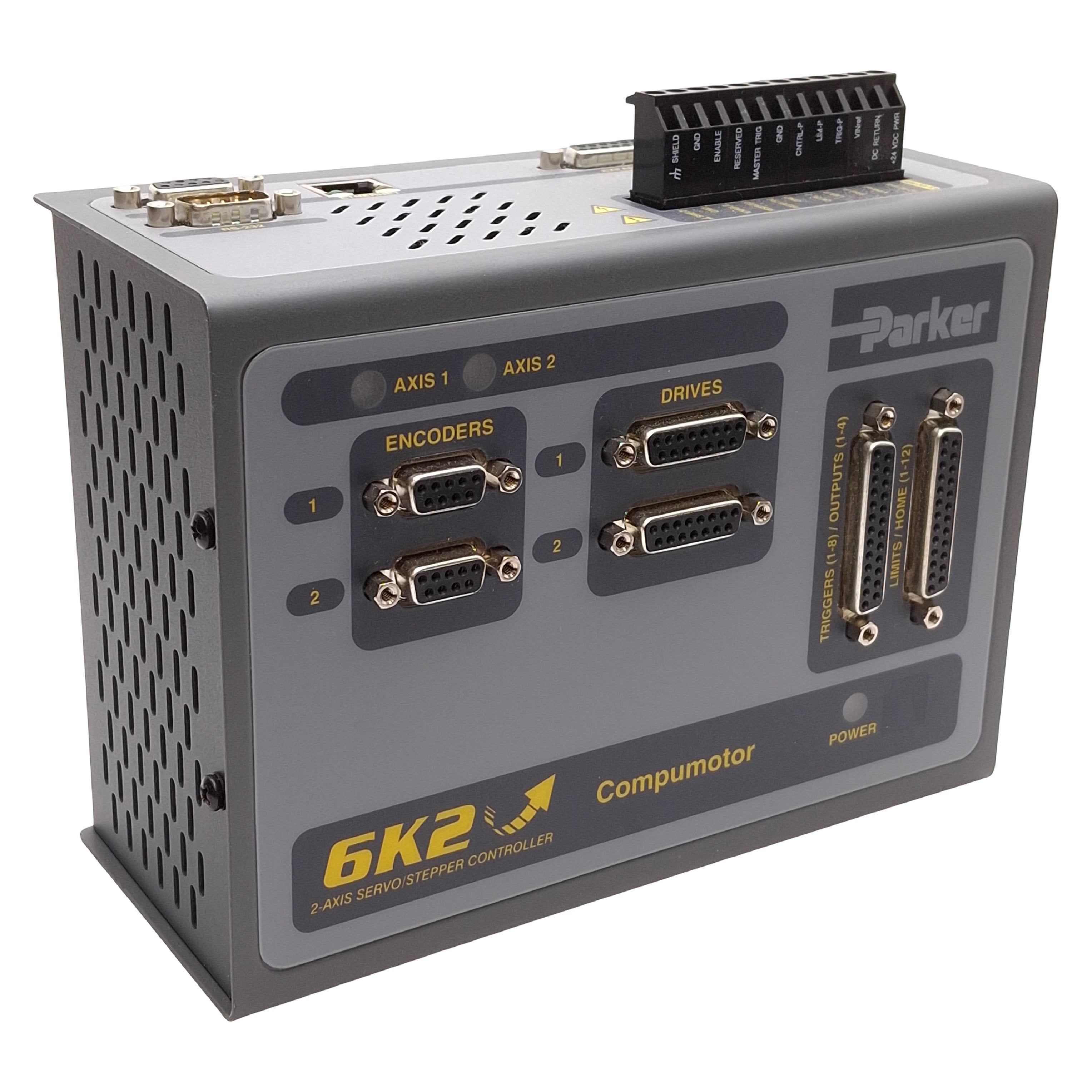 Parker 6K2-NK Compumotor Servo/Stepper Motion Controller, 2-Axis, RS-2 ...