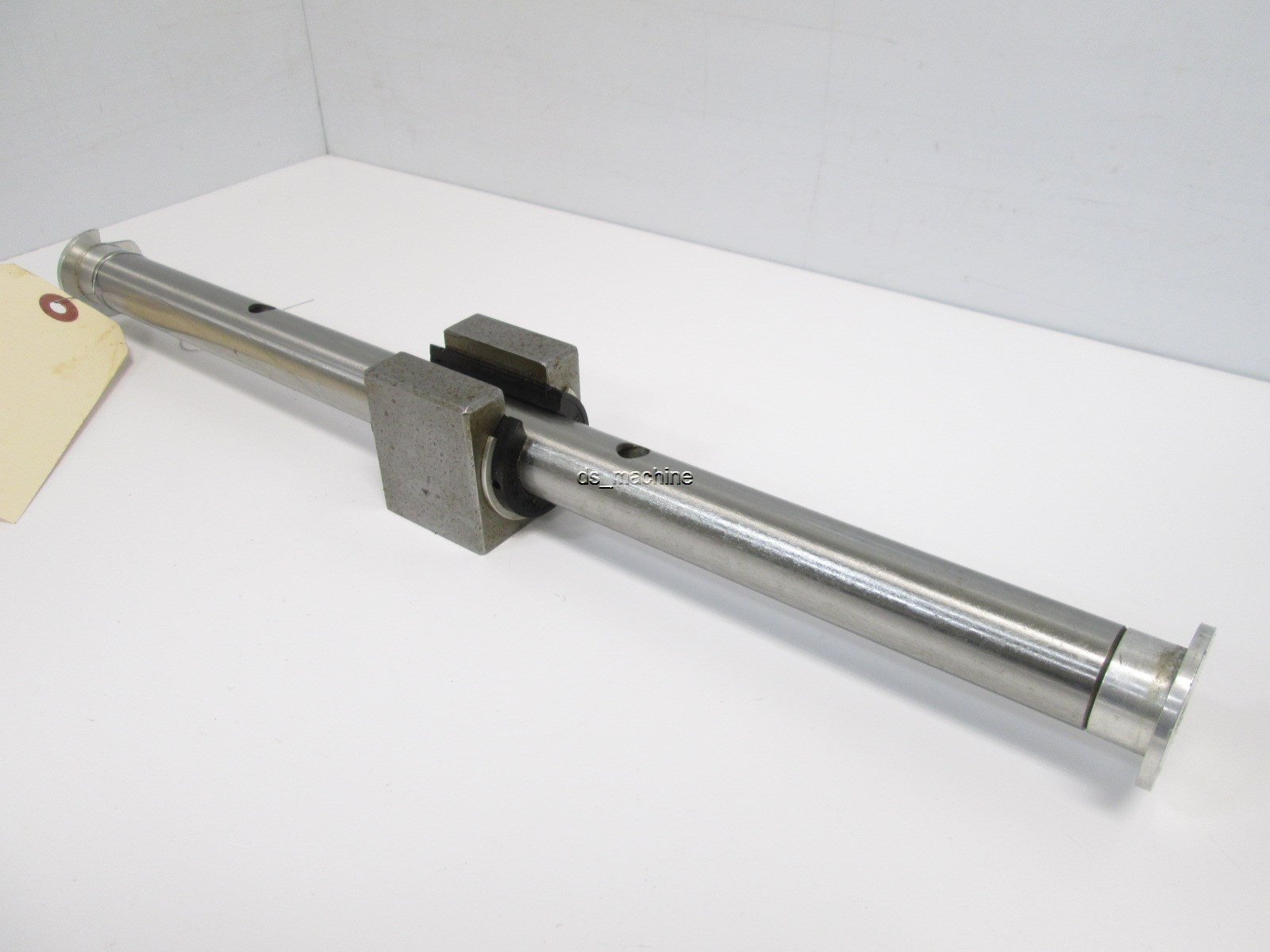 Steel Rod with Bearing Block, 1" x 17.25" Rod, 17.5"x2"x2" Block, 14.7 ...