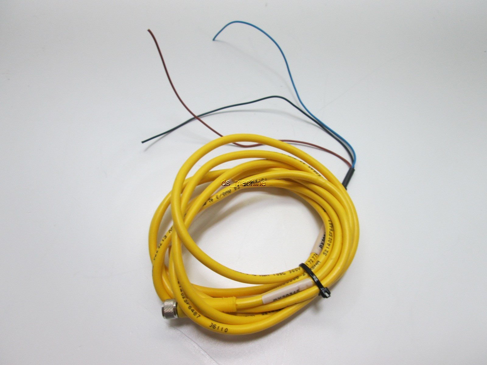Turck U2515-65 Cable, 7' long, 3 Conductor, M8 Female Connector – Next ...