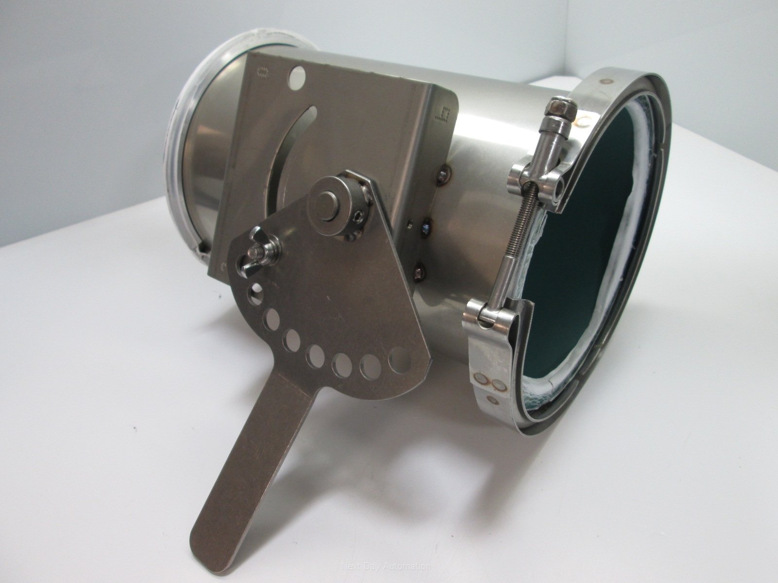 6" x 9" Stainless Pipe With Coating and Damper, With Fab-Tech PSP Clam ...