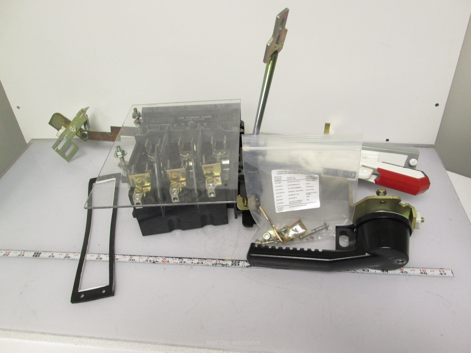 Allen Bradley 1494V-DS60 Ser A Fused Disconnect 600VAC 60A w/ Enclosur ...