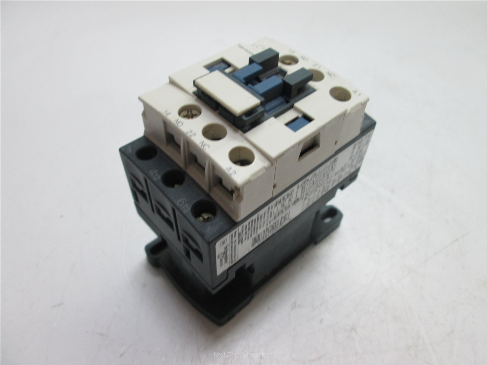 Telemecanique LC1 D09 Contactor, 120VAC Coil, 3-Phase, 25A 600VAC Rati ...