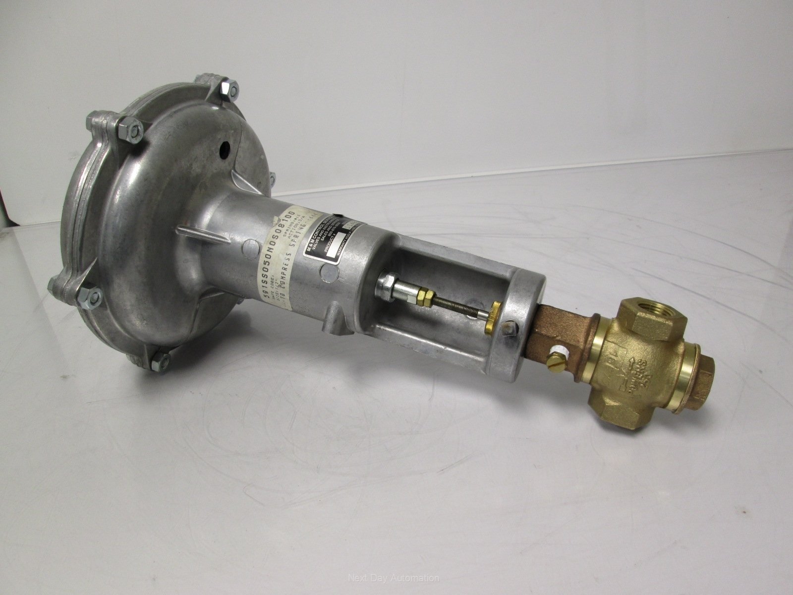 Powers 672-327 FlowRite Linear Pneumatic Diaphragm Actuator w/ 1/2" NP ...